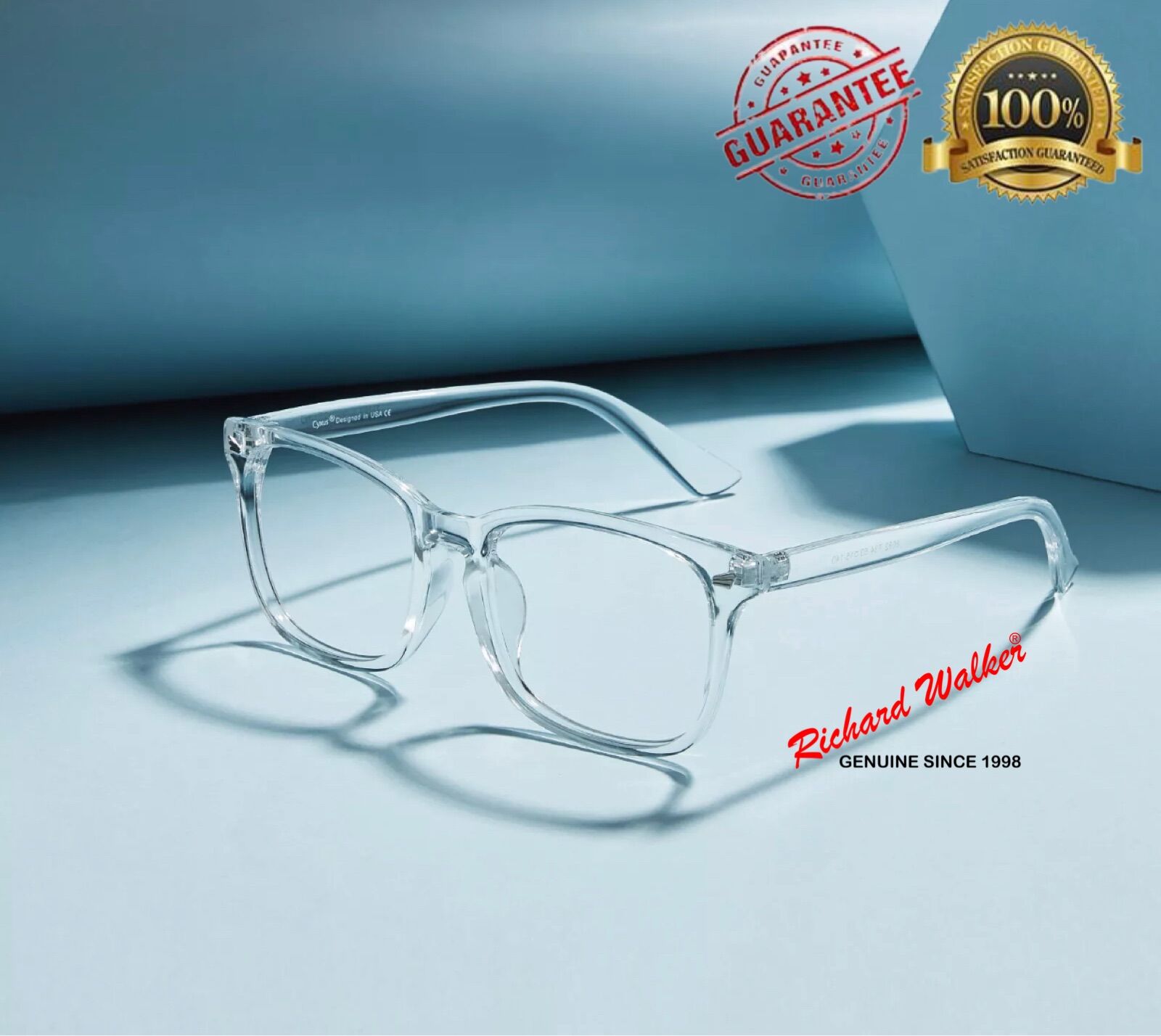 แว่นตา เปลี่ยนสี Richard RW168 Super Blue Light Blocking + Auto เปลี่ยน ...
