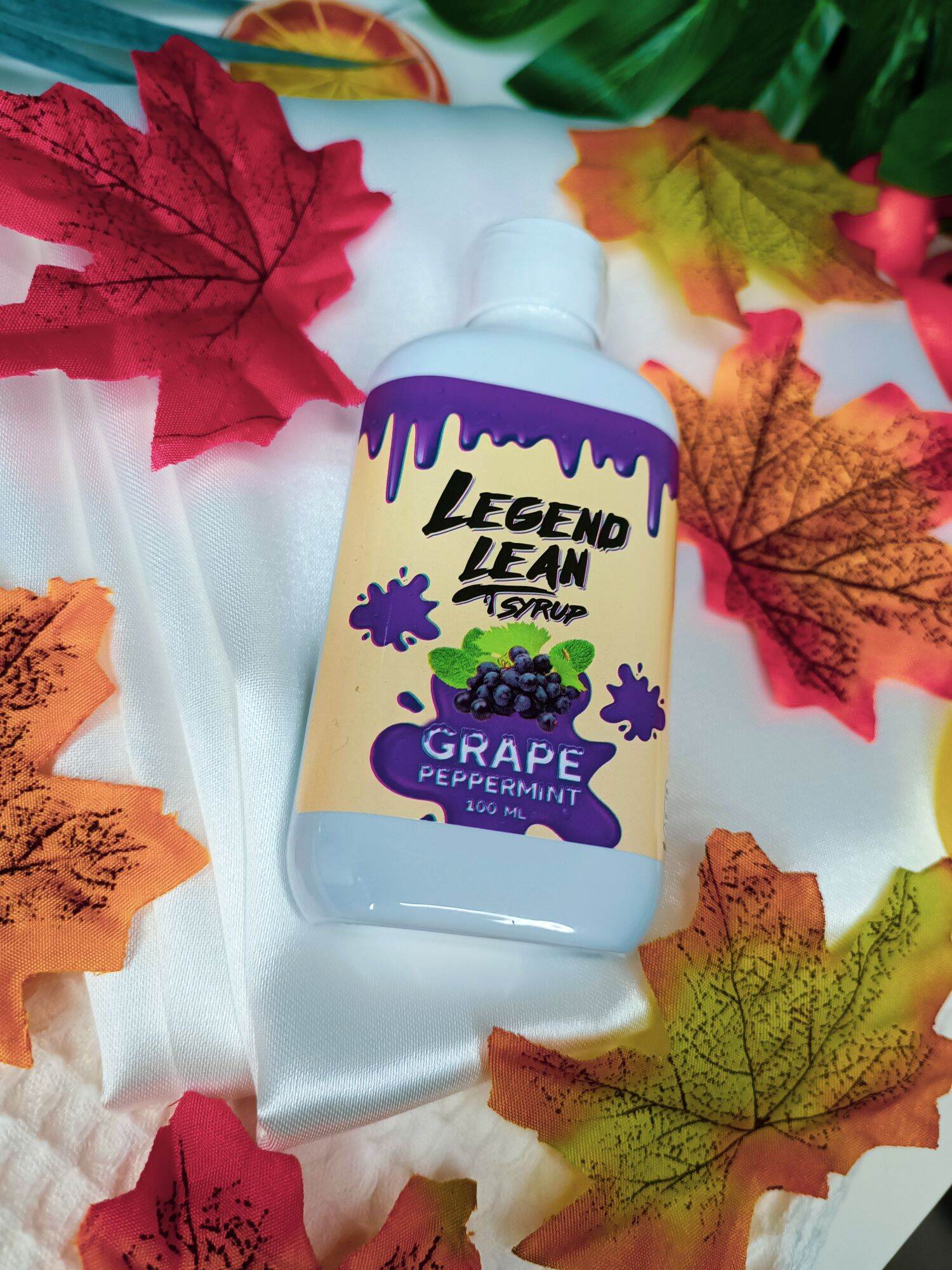 ( เรท 5 ขวด ) LEGENDLEAN SYRUP รสองุ่น | Lazada.co.th