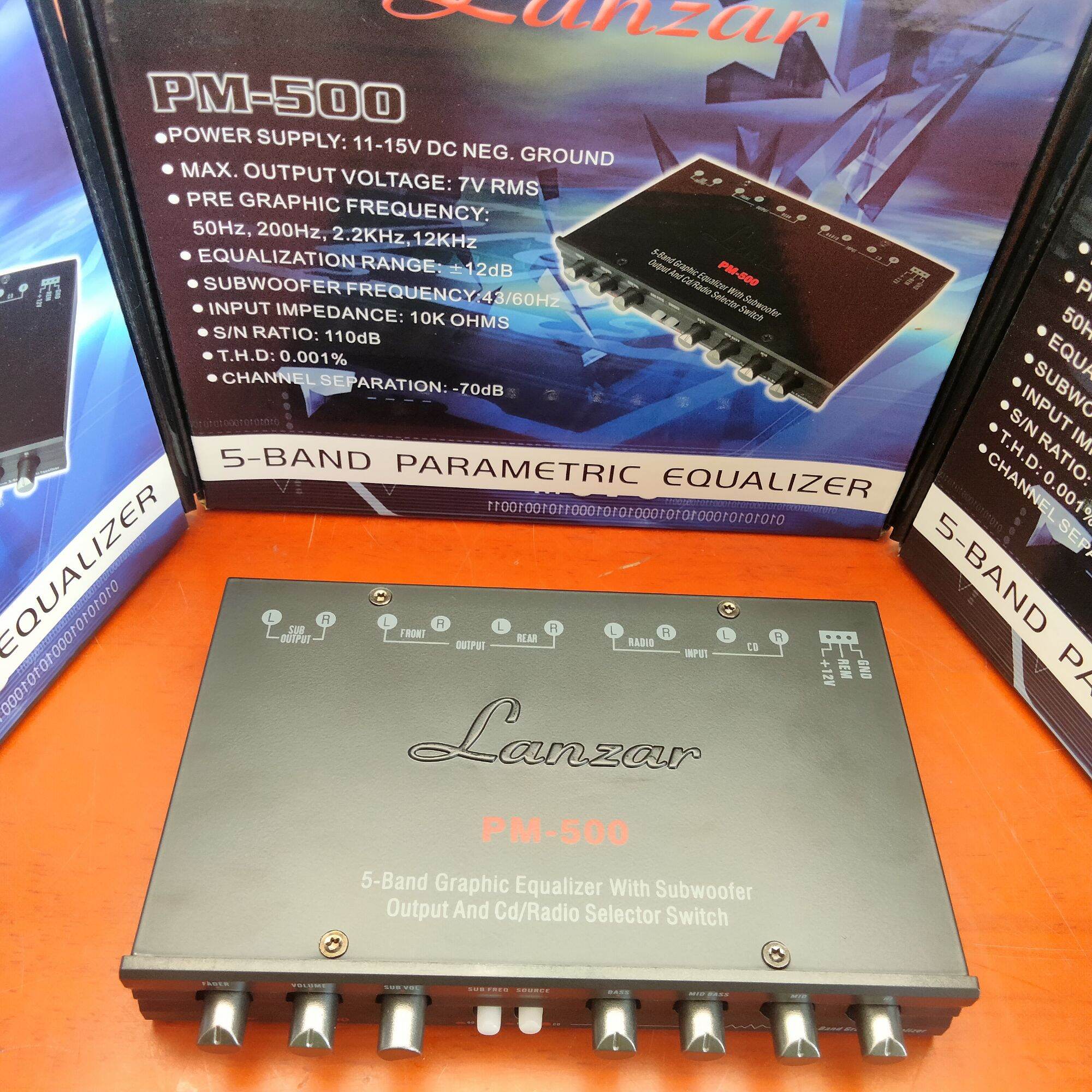 ปรี แบนด์ Lanzar 5 แบน PM-500 เล่นง่าย volume แยกชัดเจน โปรสุดคุ้มด่วนๆ ...