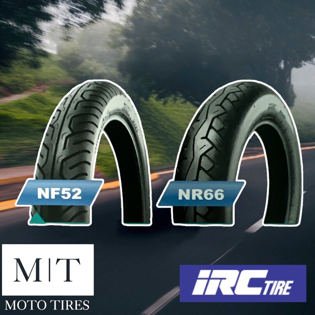 IRC NF52 NR66 90/90-17, 130/90-15 ไม่ใช้ยางใน ยางสำหรับรถจักรยานยนต์ ...