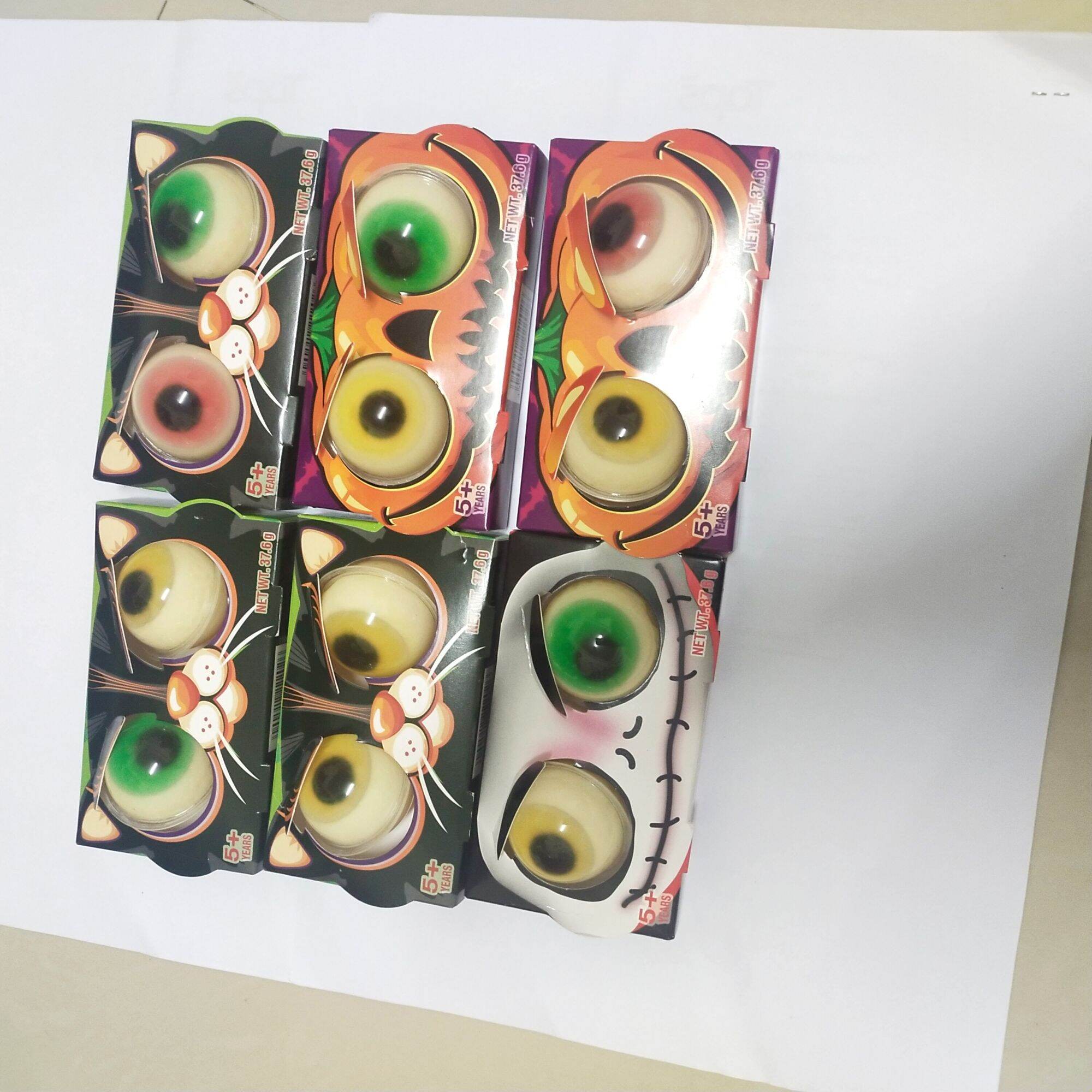 Trolli popeye เยลลี่ลูกตาลายคริสต์มาส,ลายฮาโลวีนexp.12/24ของแท้ ...