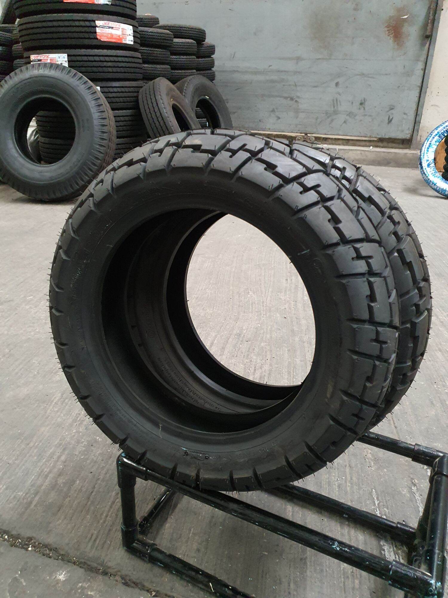 ยาง ksr 120/80-12 + 130/80-12 (1คู่) ยางใหม่ เกรดB ราคาถูกมาก - Chang ...