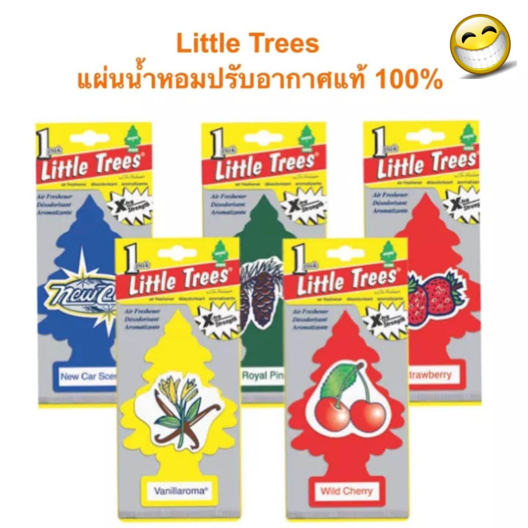 Little Trees แผ่นน้ำหอมปรับอากาศ น้ำหอมปรับอากาศ ลิขสิทธิ์ของแท้ 100 ...