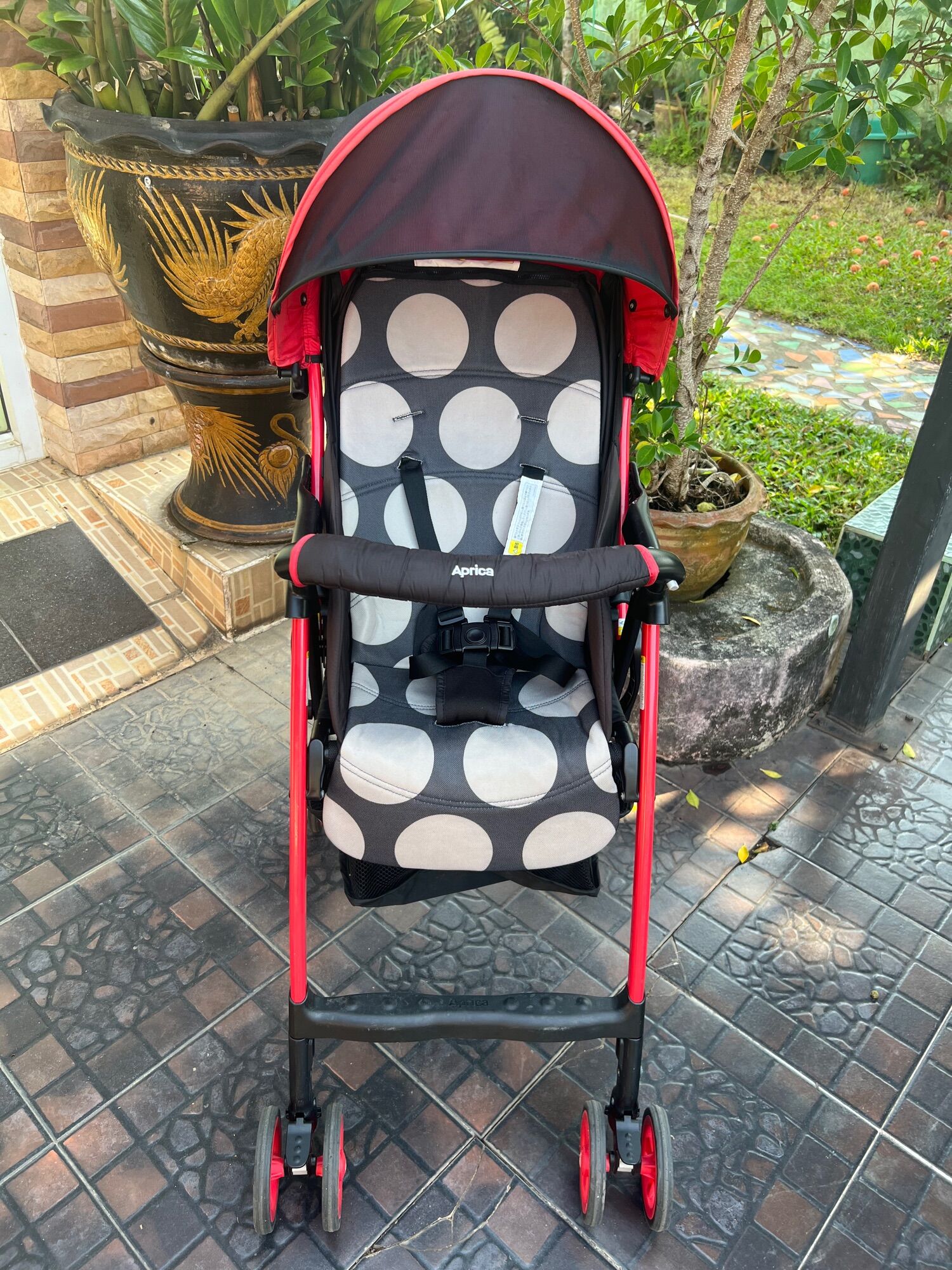 รถเข็นเด็ก APRICA รุ่น MAGICAL AIR PLUS HIGH SEAT รุ่นใหม่ สภาพสวย 90 ...
