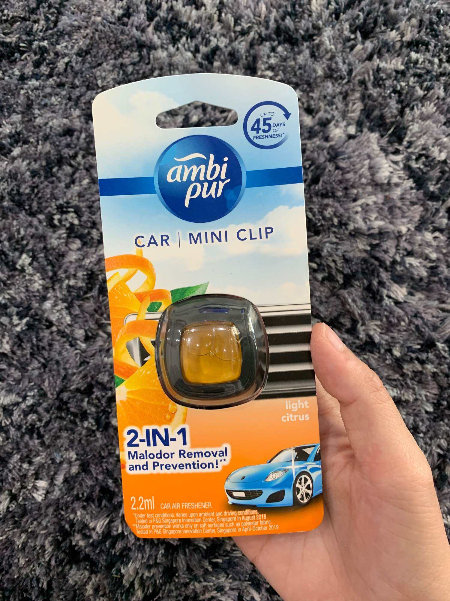 ambipur car mini clip แอมบิเพอร์ มินิ น้ำหอมรถยนต์ - แบ่งกันใช้ - ThaiPick