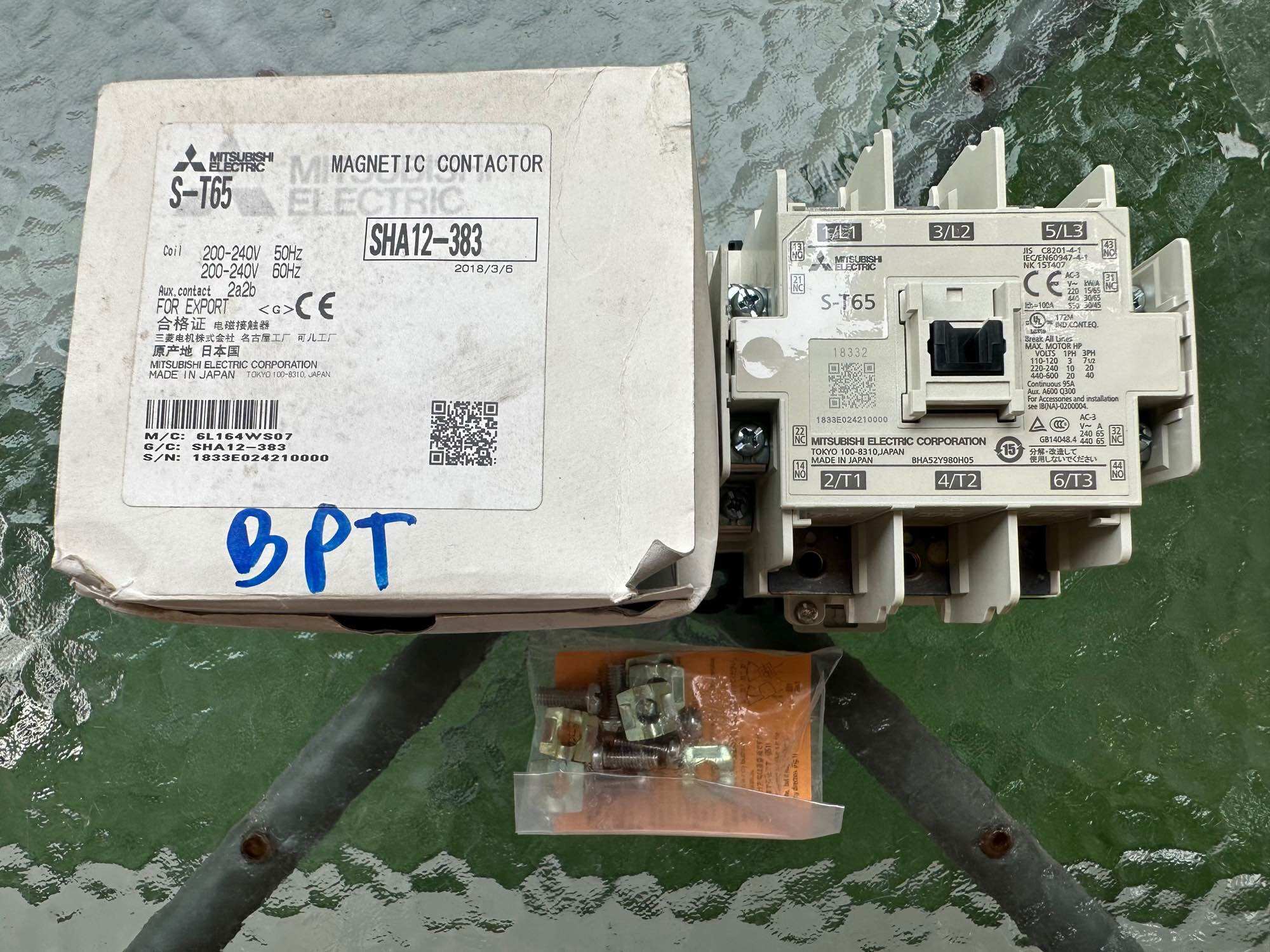 Mitsubishi แมกเนติก คอนแทคเตอร์ S-T65 Coil คอยน์ 220V Magnetic ...