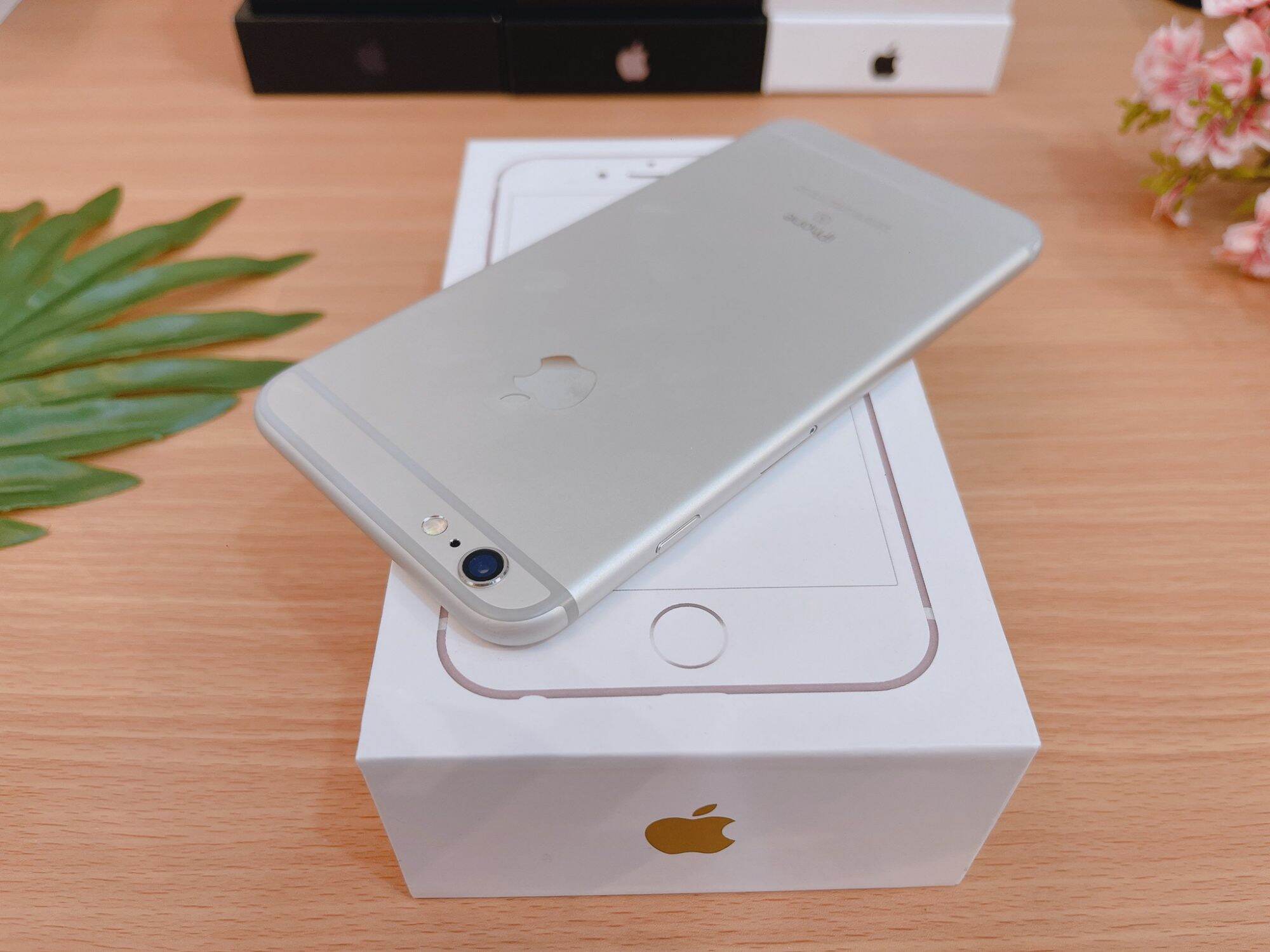 iPhone6splus ความจุ16GB TH มีประกัน อุปกรณ์สายชาร์จ+หูฟัง+เคส - Pang Pang mobile - ThaiPick