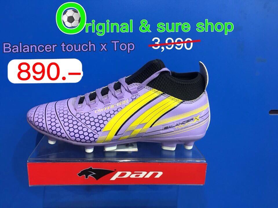 รองเท้าฟุตซอล PAN PF-14Y4 Balancer Touch X II - candy2222 - ThaiPick