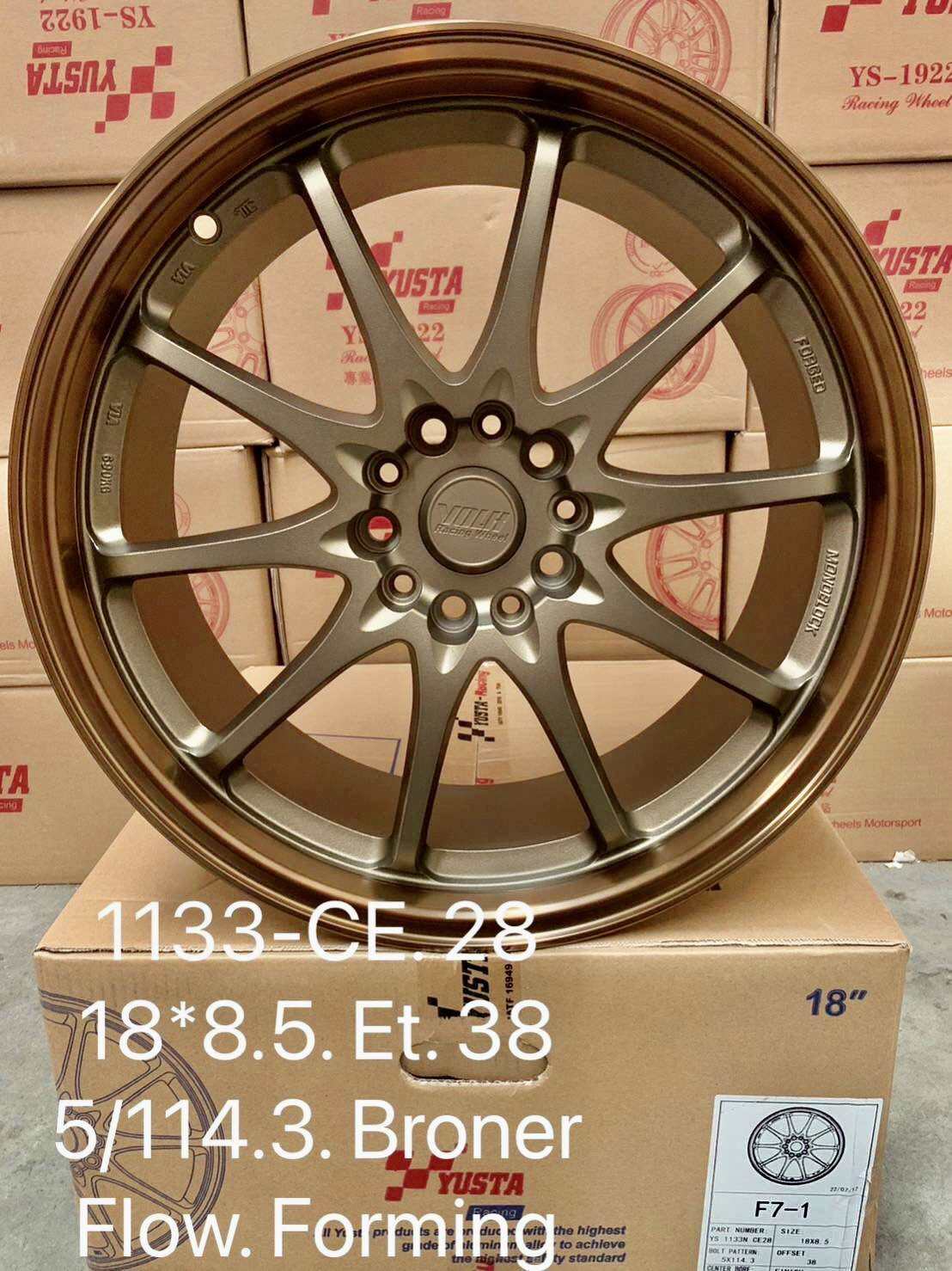 (ไม่ล้น) ล้อแม็กขอบ 18 ล้อแม็ก CE28 กว้าง 8.5 ET38 ราคา 4 วง เลือกสีได้ ...