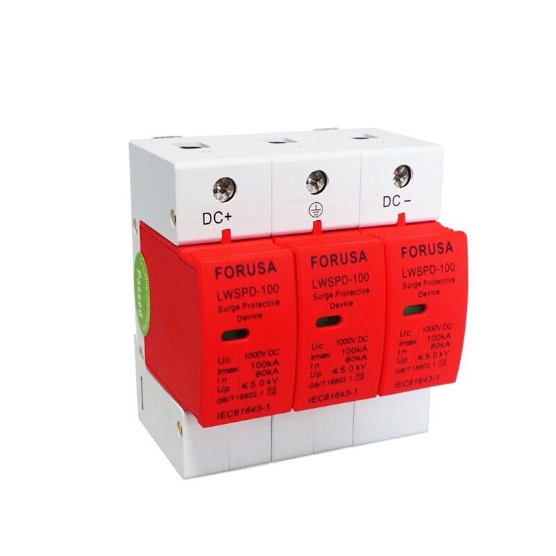SPD กันฟ้าผ่า DC 3p 1000V FORUSA สำหรับโซล่าเซลล์ surge protective ...