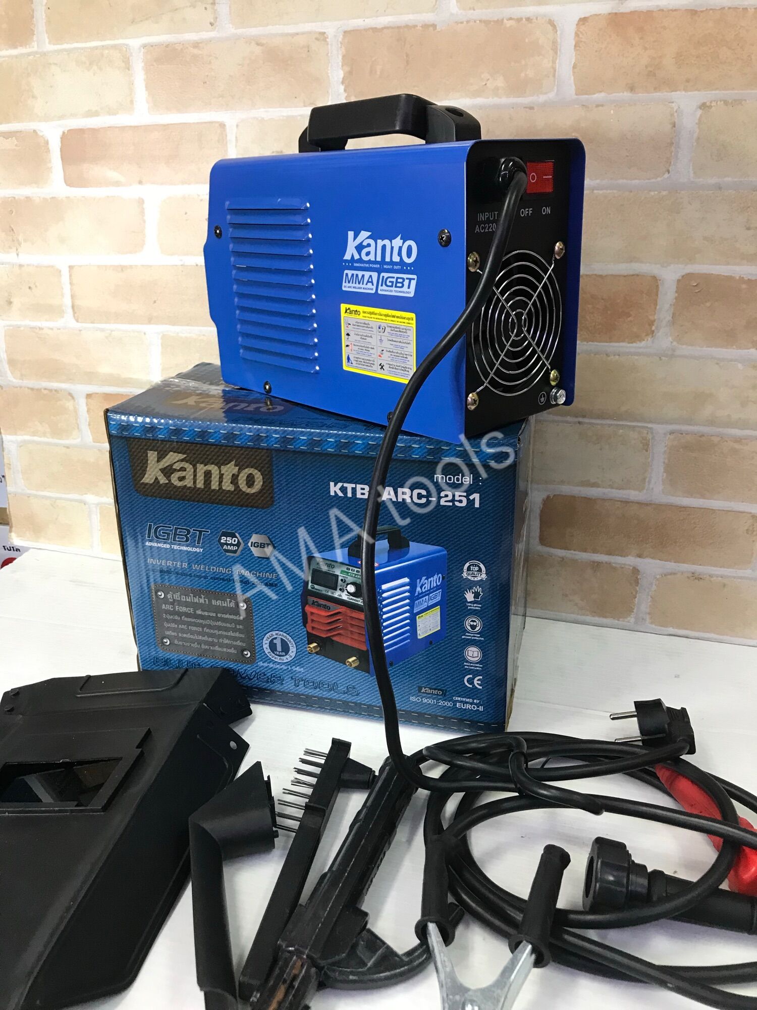 KANTOตู้เชื่อมไฟฟ้าอินเวอเตอร์ขนาดมินิ รุ่น KTB-ARC-251 - AMA TOOLS - ThaiPick