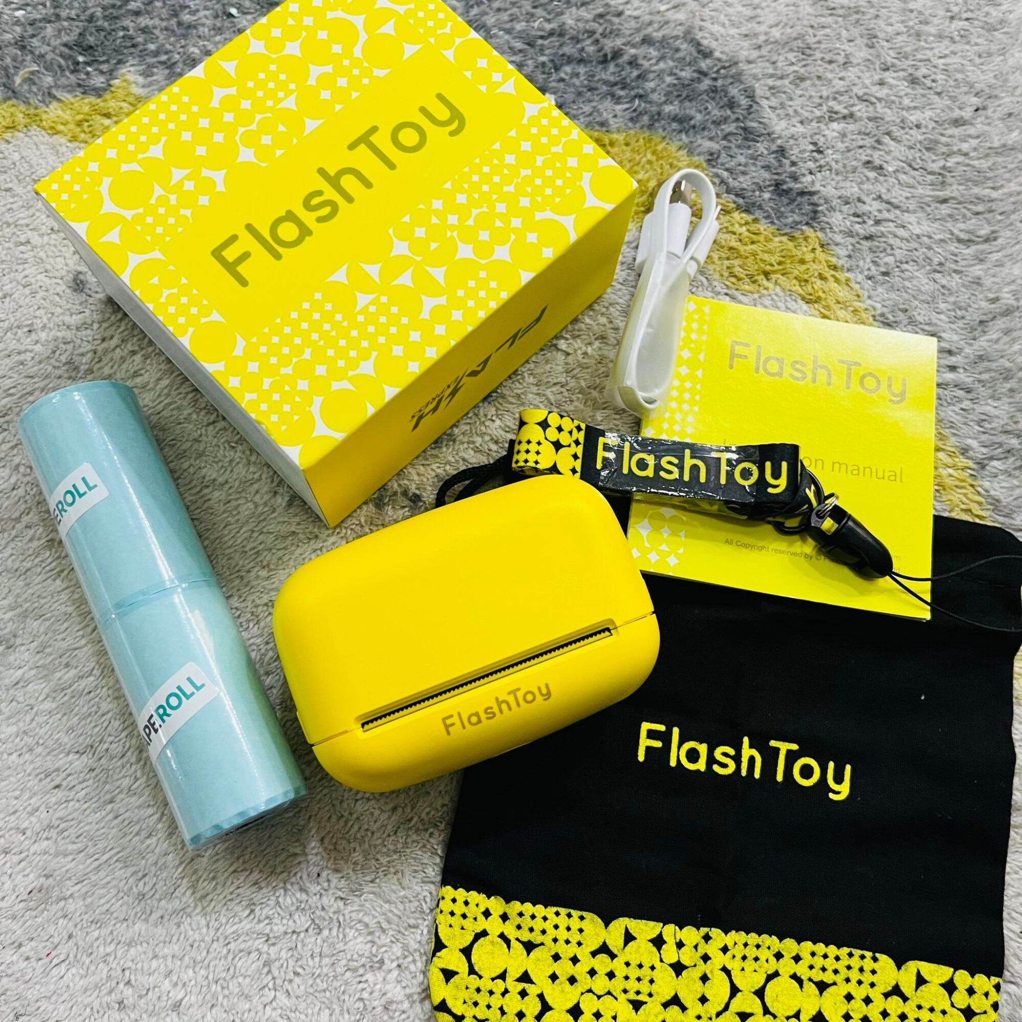 เครื่องปริ้น flash toy mini รุ่นใหม่ล่าสุด เพิ่มความละเอียด 304 Dpi ป ...