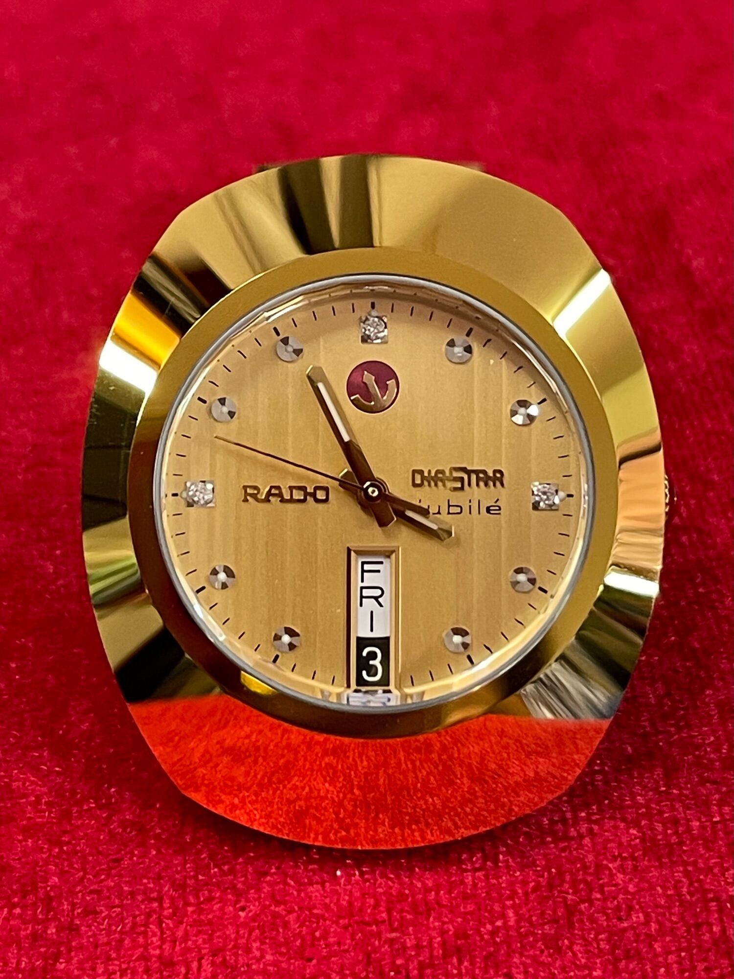 RADO DIASTAR JUBILE????Automatic ????25 Jewels ⭐️รุ่น Limited Editon 0282/1957 หน้าปัดเพรชแท้ 3 ...