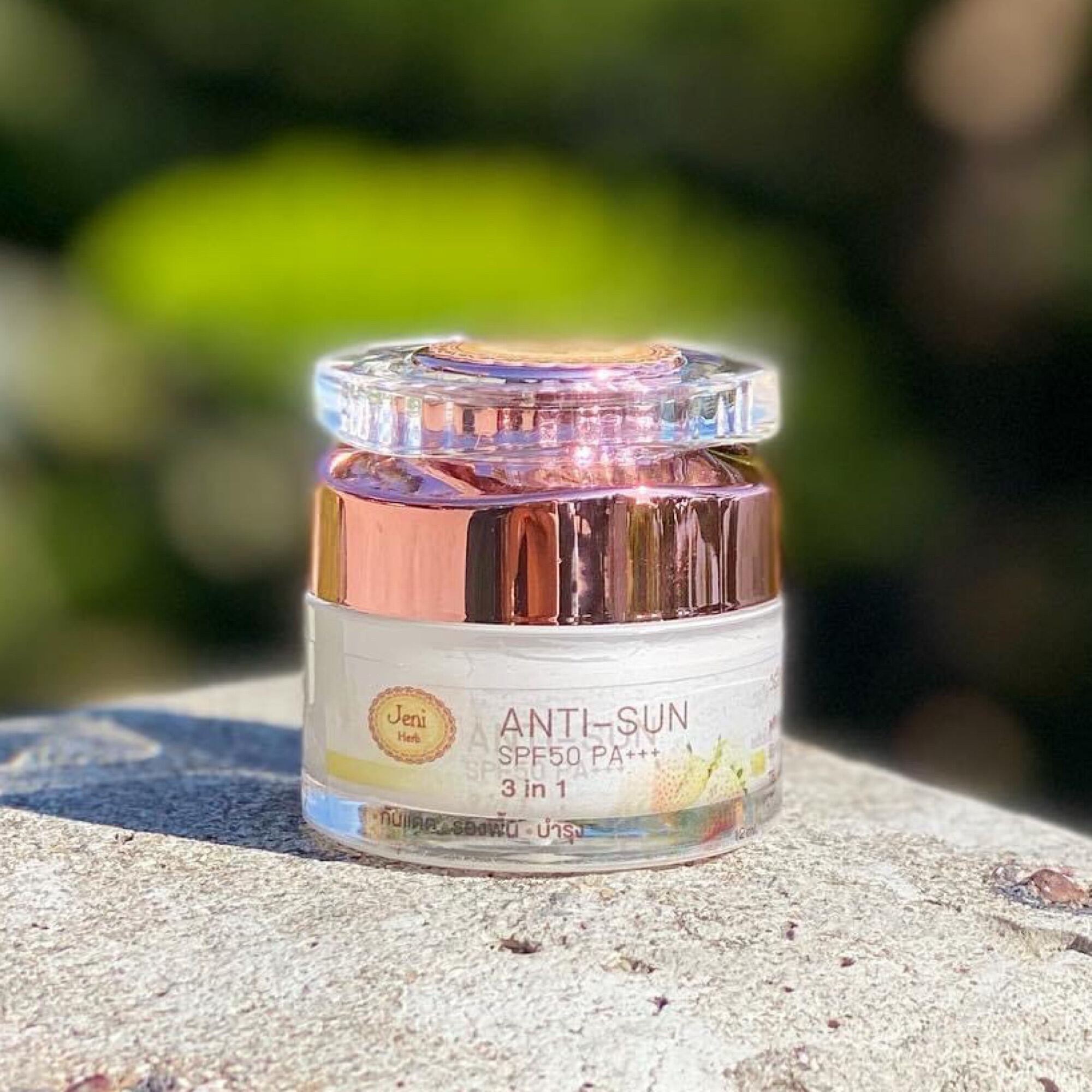 กันแดด Anti-Sun คุมมัน กันน้ำ ไม่อุดตัน มีสิวผิวแพ้ง่ายใช้ได้ 3in1 กัน ...