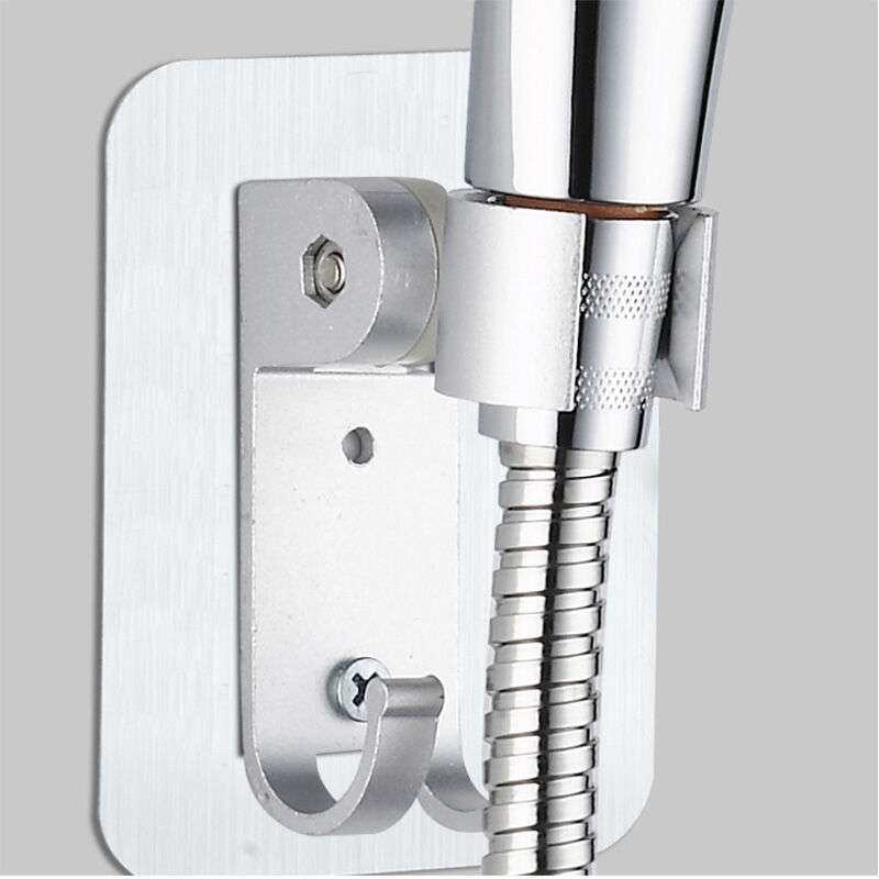 -Free Punched Alumimum Shower Support Adjustable Shower Head Fixed Base ...