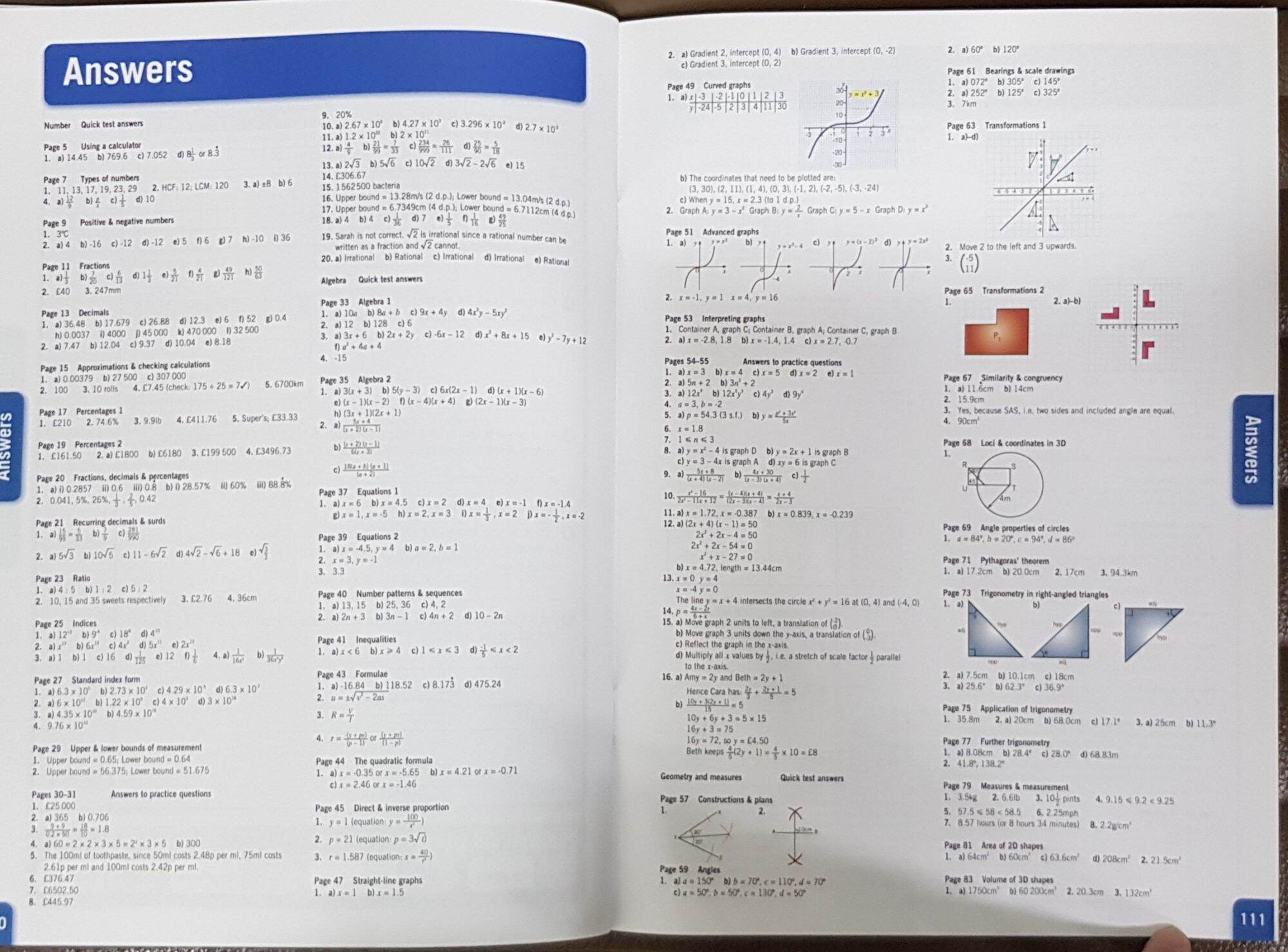 GCSE Success Revision Guide Math Higher Tier - Jolly Kid Fun - ThaiPick