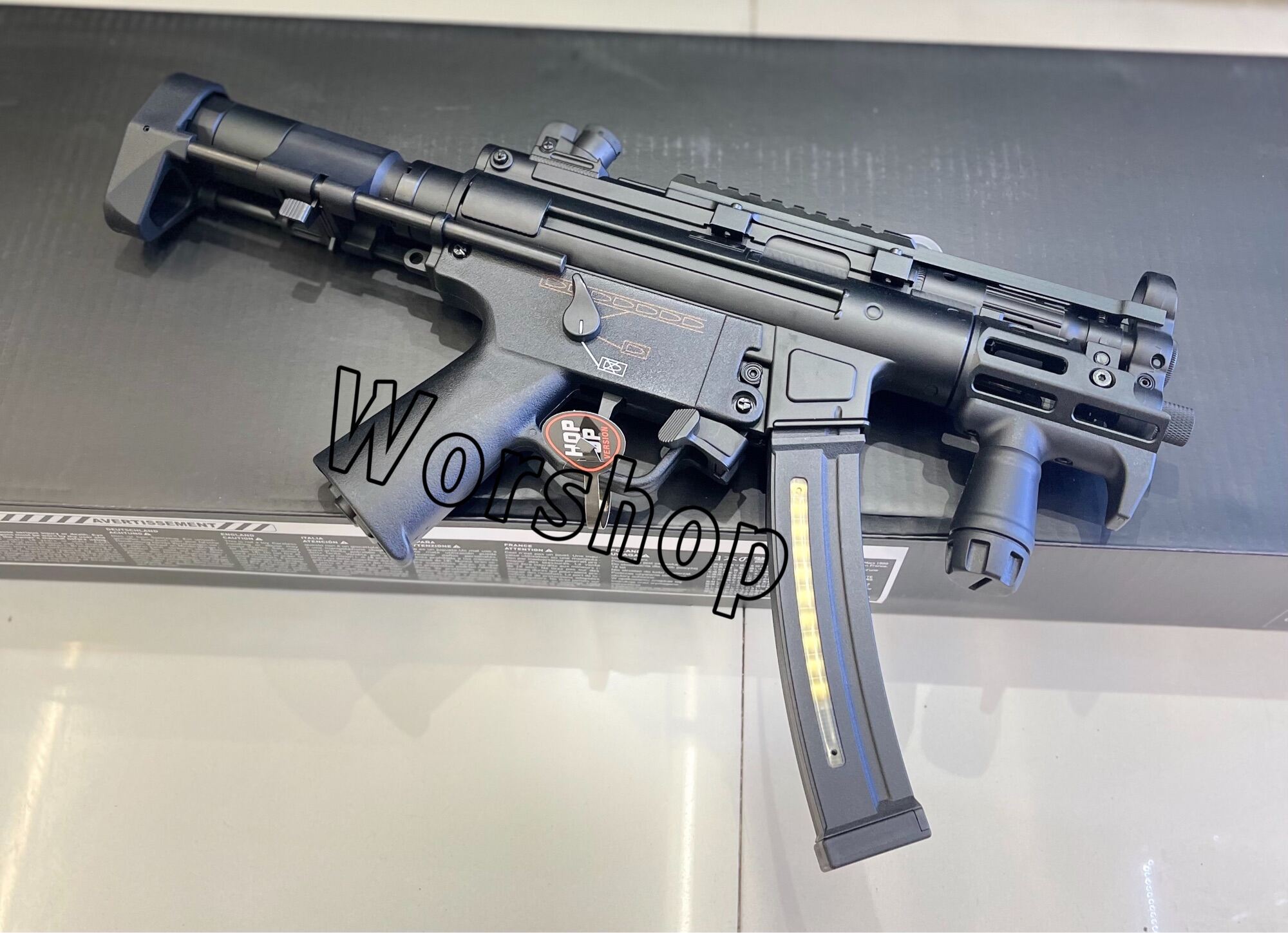ปืนบีบีกัน รุ่น MP5K Custom M-LOK PDW - Cyma CM.041L Platinum มือ1 - WS ...