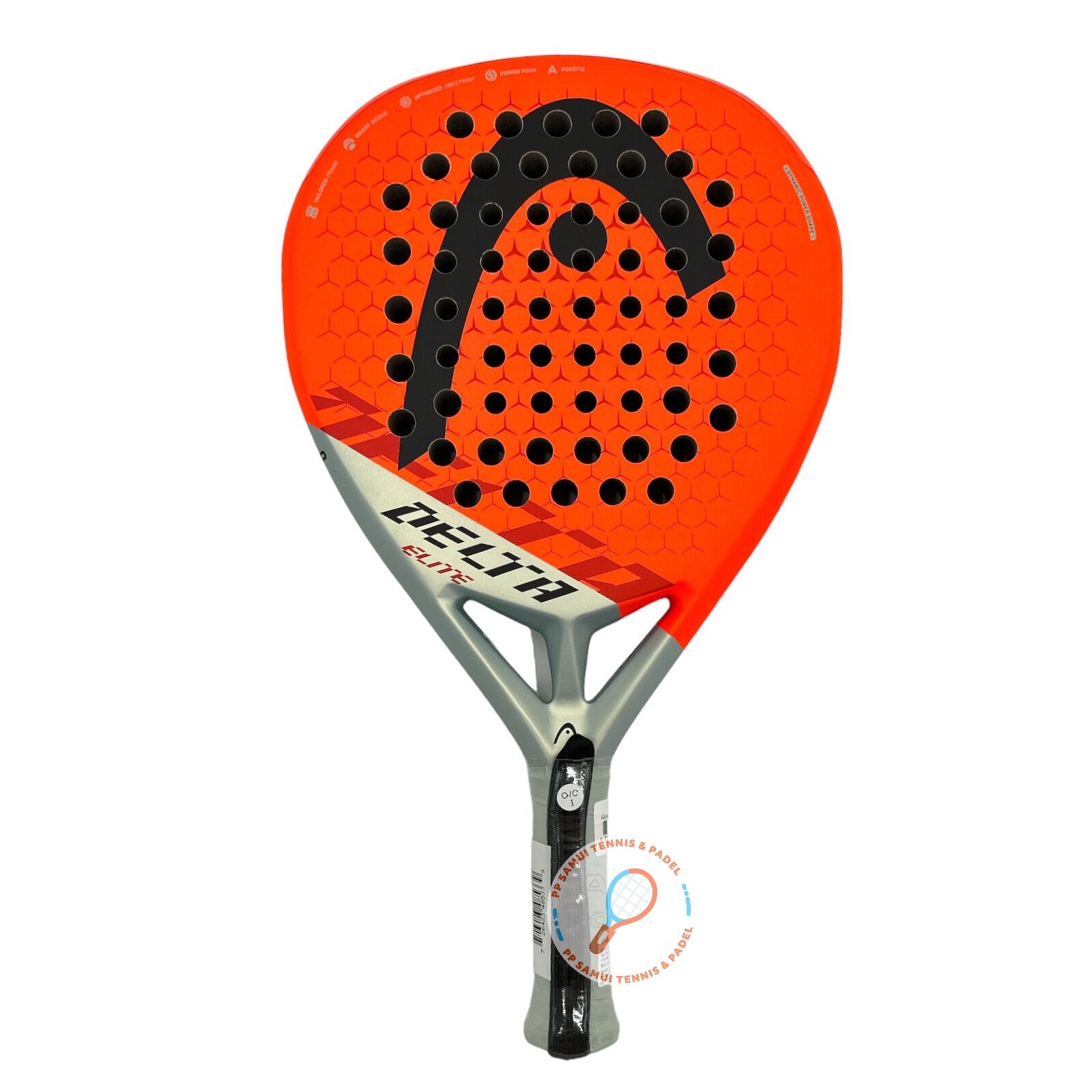 [ผ่อน0%+ส่วนลด] ไม้พาเดล เทนนิส tennis Padel Racket Head Delta Elite สี ...