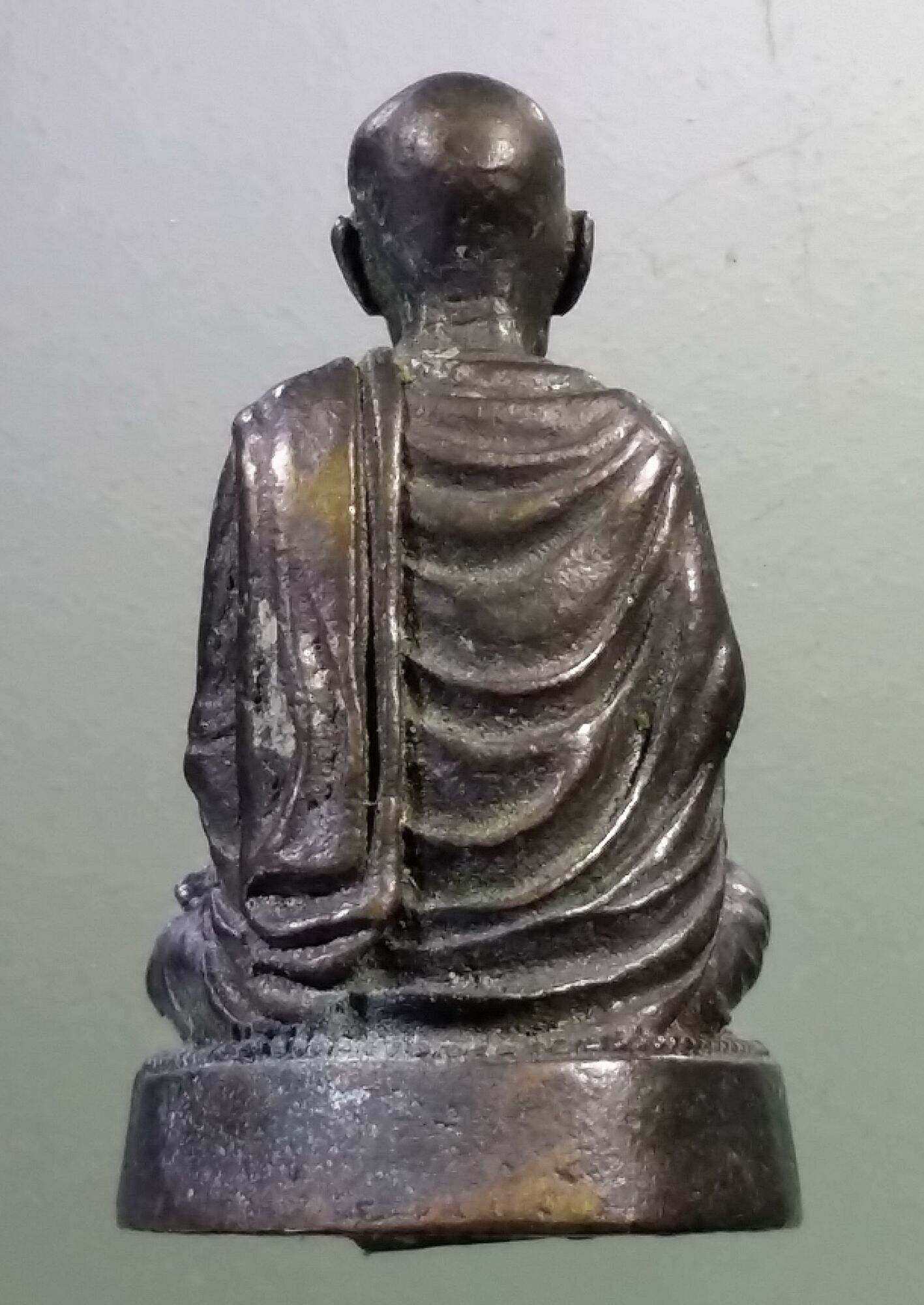 Antig LSD 352 รูปหล่อเนื้อนวโลหะ สมเด็จพระพุฒาจารย์โต พรหมรังษี ใต้ฐานอุดกริ่ง วัดระฆังโฆสิตาราม ...