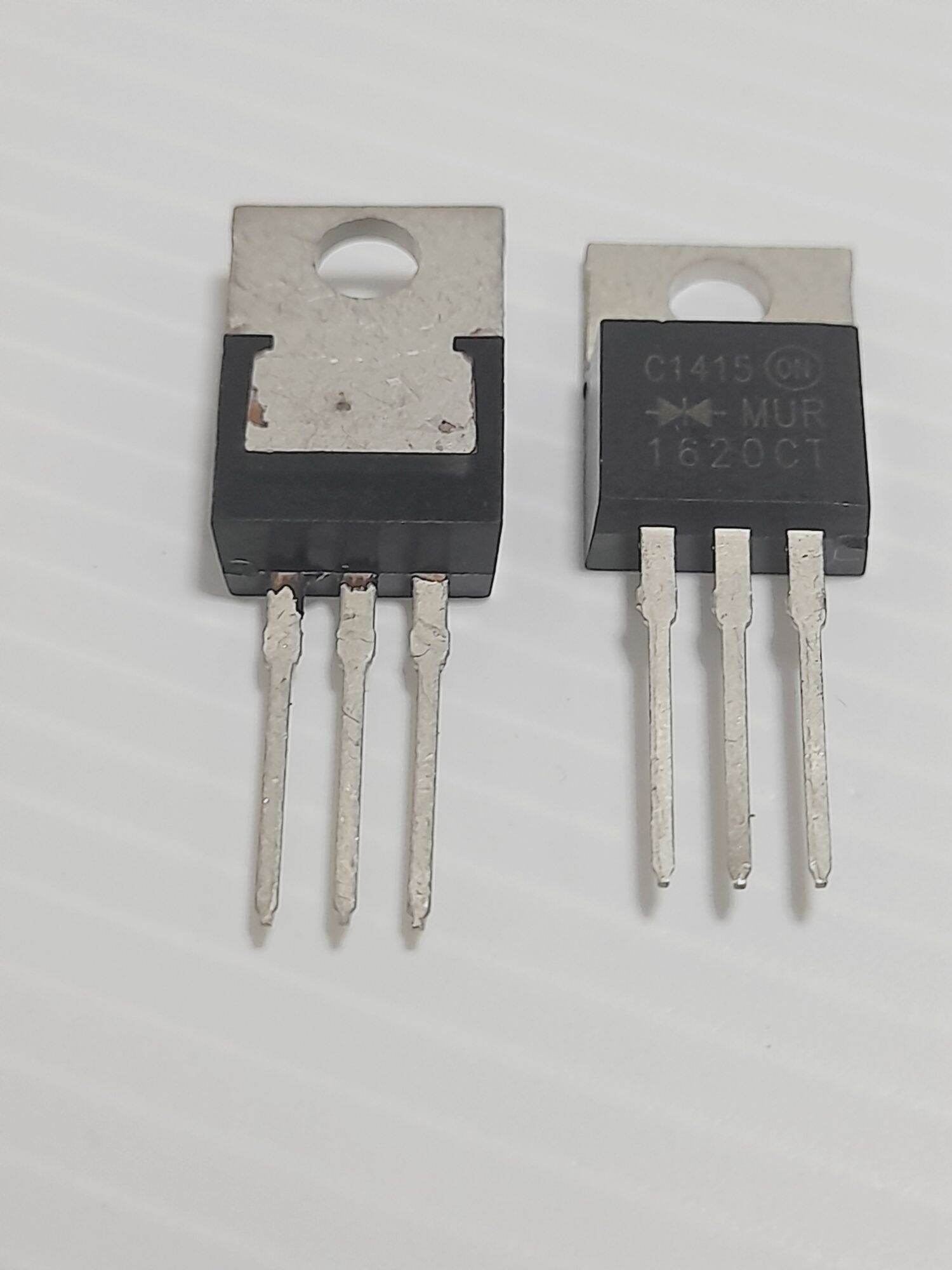 1 คู่ (2 Pcs ) MUR1620CT MUR1620CTR ULTRAFAST RECTIFIERS 8.0 AMPERES ...