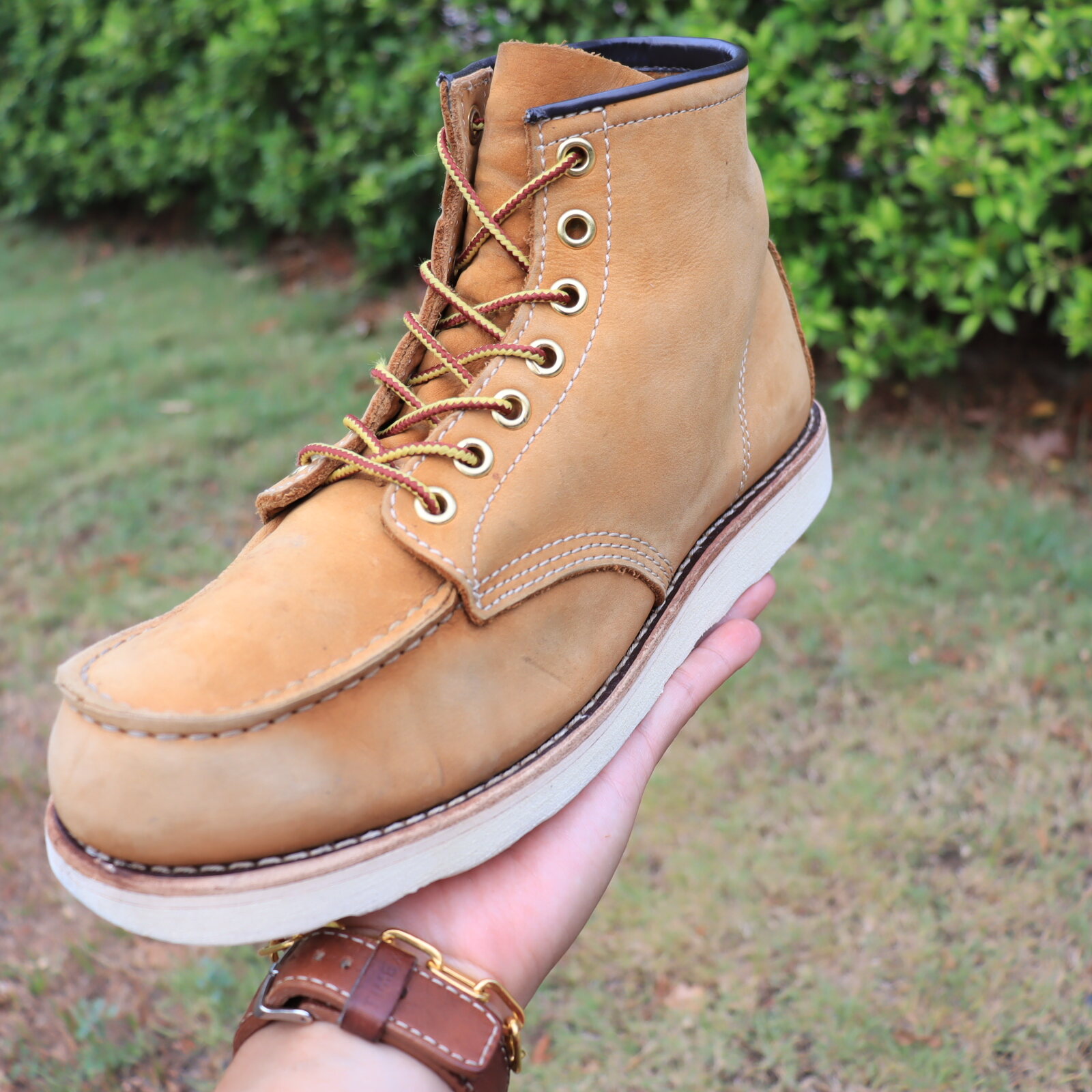 ส่งฟรี รองเท้า Hawkins MocToe Boots - The Ultimate Vintage Style Size ...