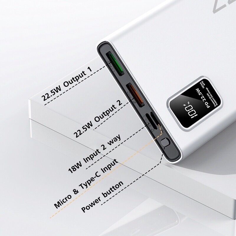 DPower M11 Power Bank PD QC3.0 10000mAh Quick charge มอก.2879-2560 ...