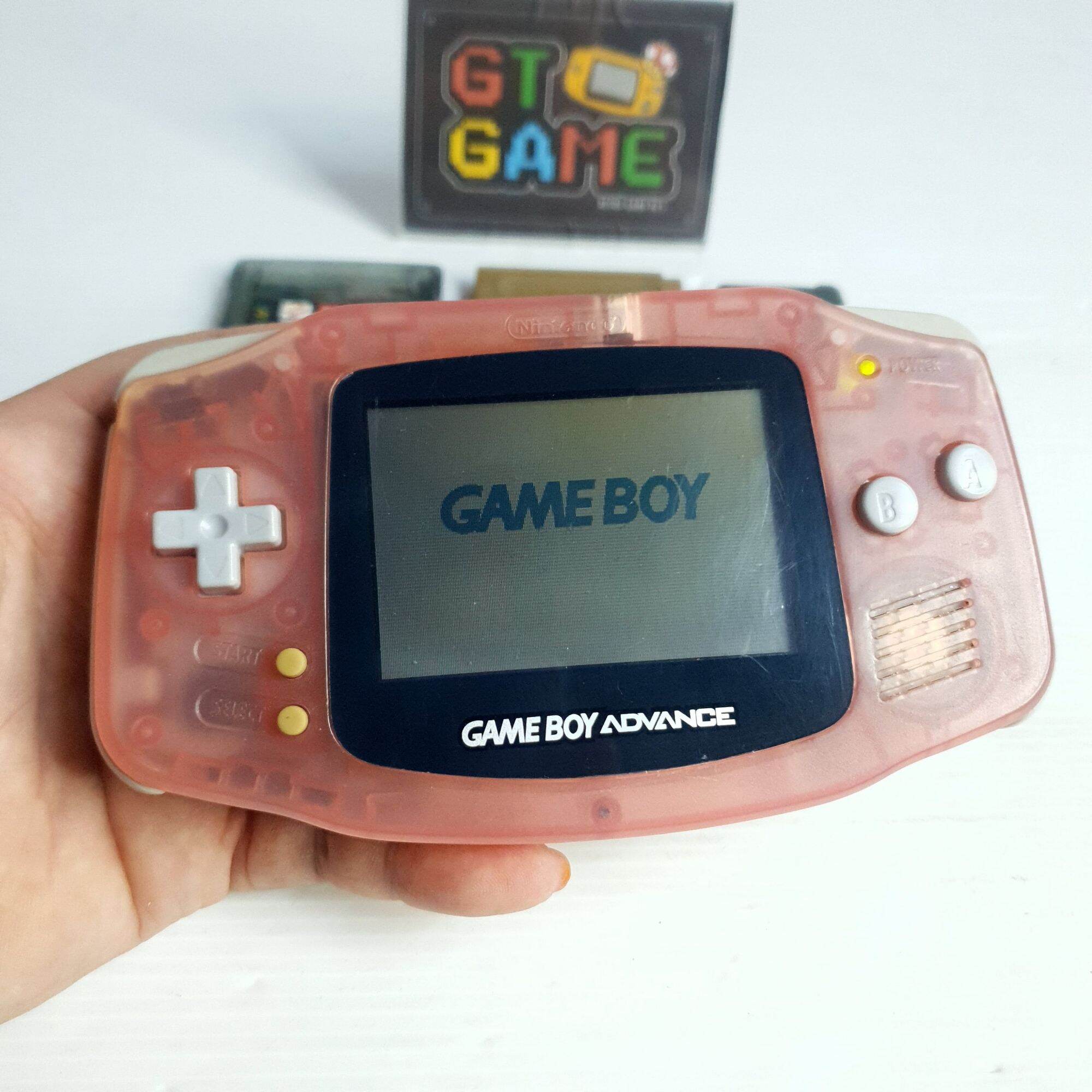 Gameboy advance Translucent pink (2001)ゲームボーイアドバンス AGB-001???? JAPAN ...