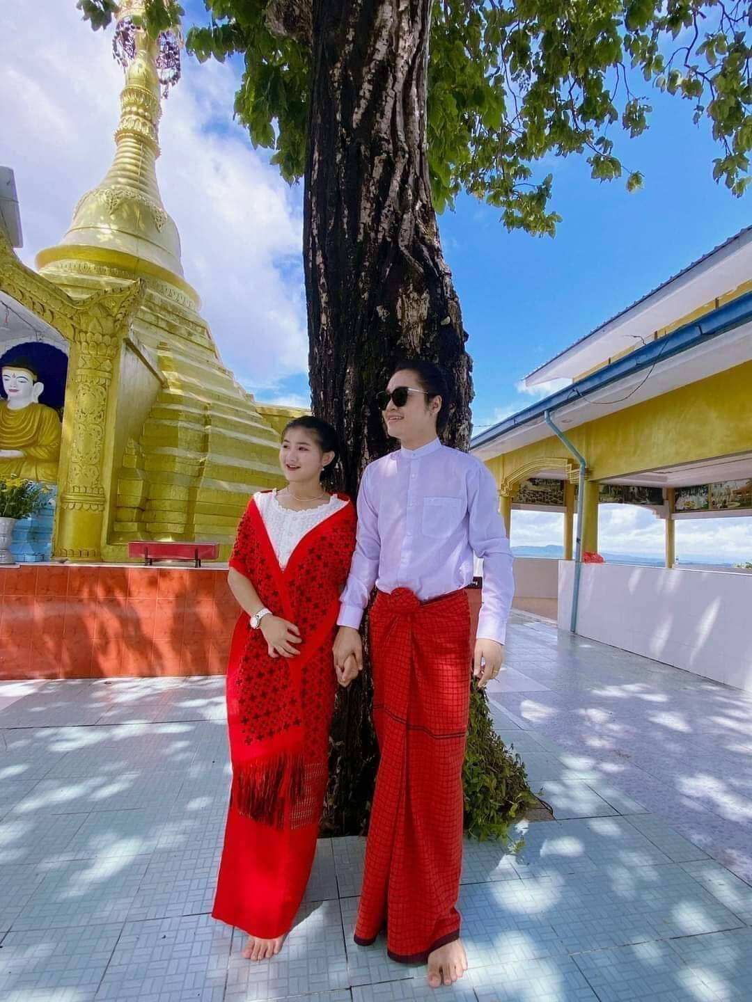 Mon Traditional Dress For Men / မြန္ပုဆိုး + Hz ႐ွပ္အက်ႌ လက္႐ွည္.. မ ...