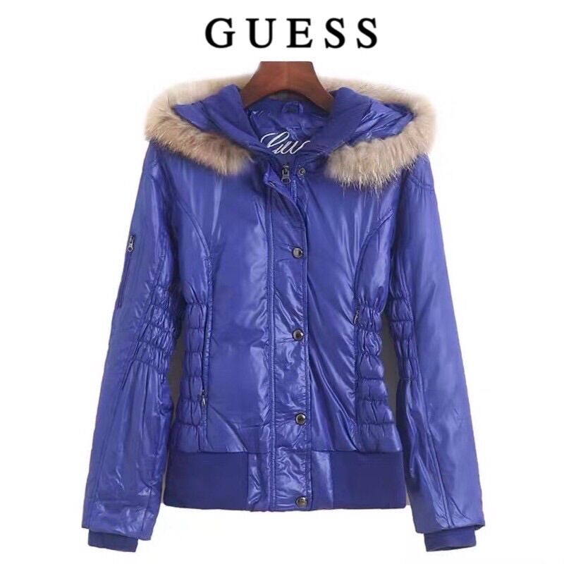 เสื้อกันหนาว เสื้อขนเป็ด🐥 🌸แบรนด์ GUESSแท้💯% 🌸Down 55% Feather 45% ...