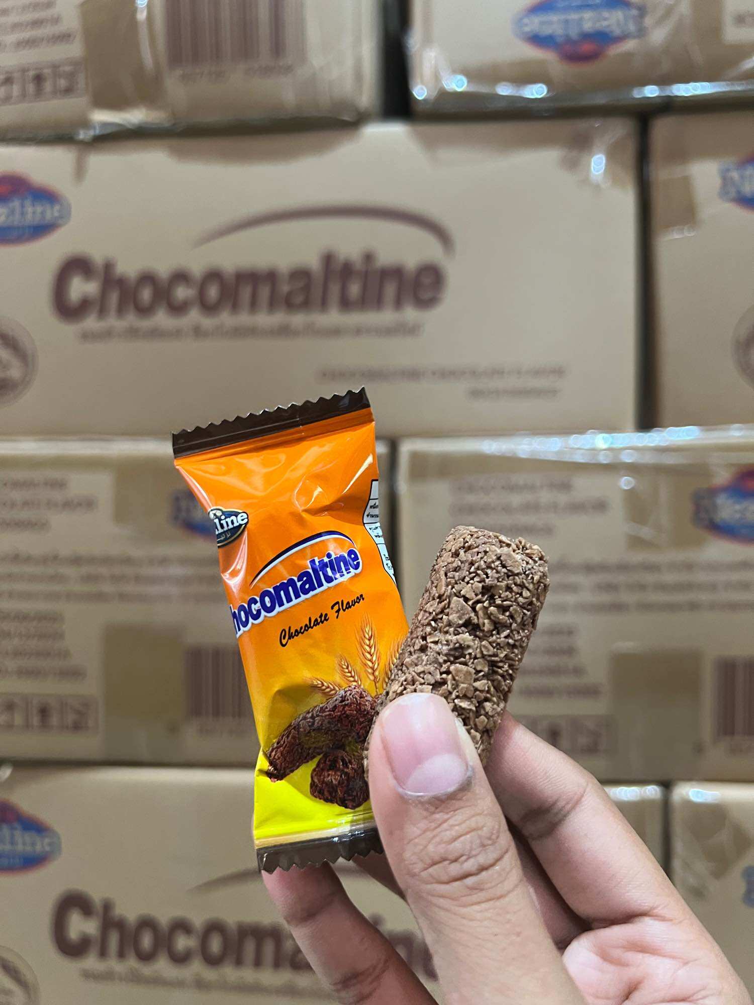 Chocomaltine Nezline 400 กรัม ขนมข้าวโอ๊ตอัดแท่ง ช็อกโกมัลติน รสช็อคโก ...