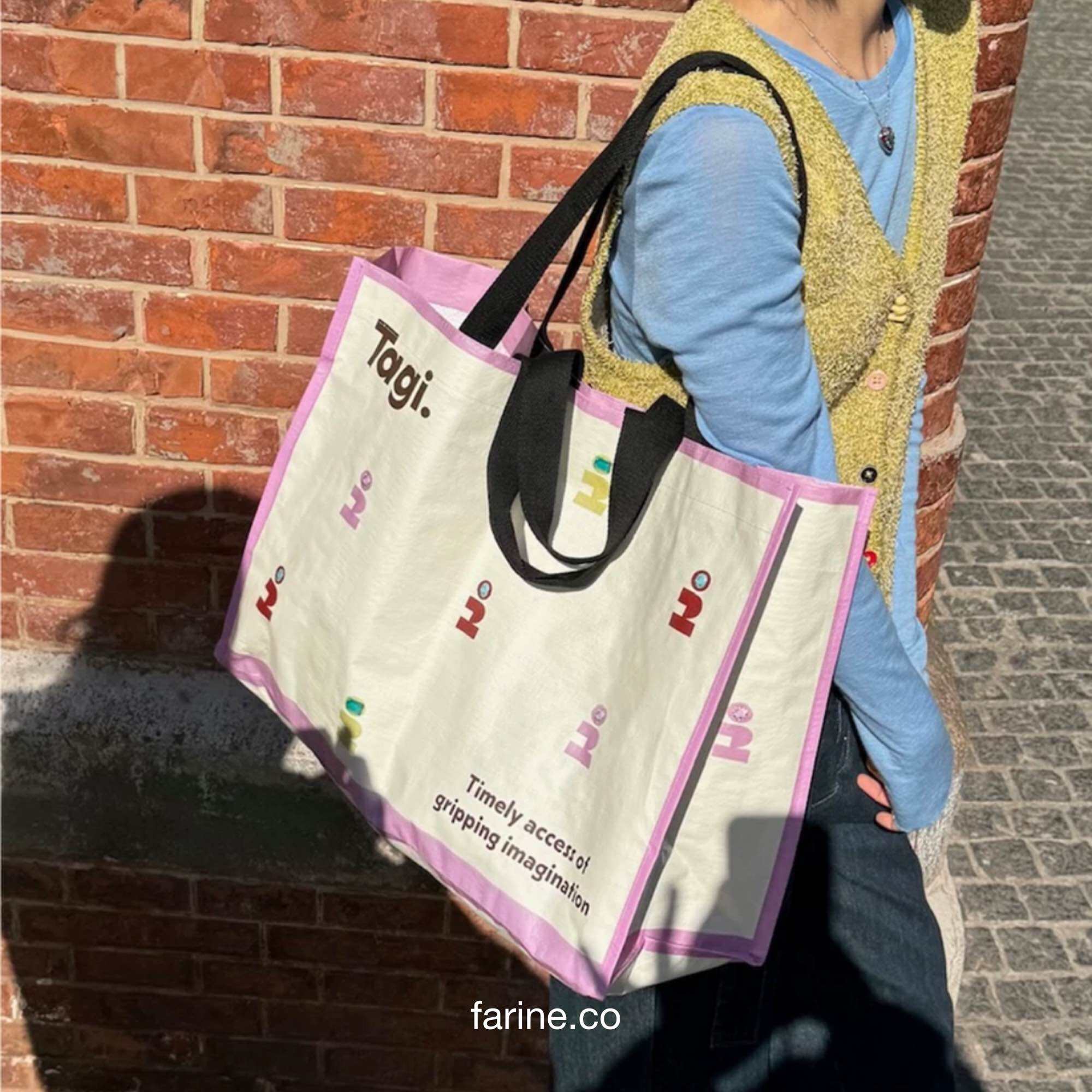 (พร้อมส่ง) Tagi. Imagine Woven bags | Lazada.co.th