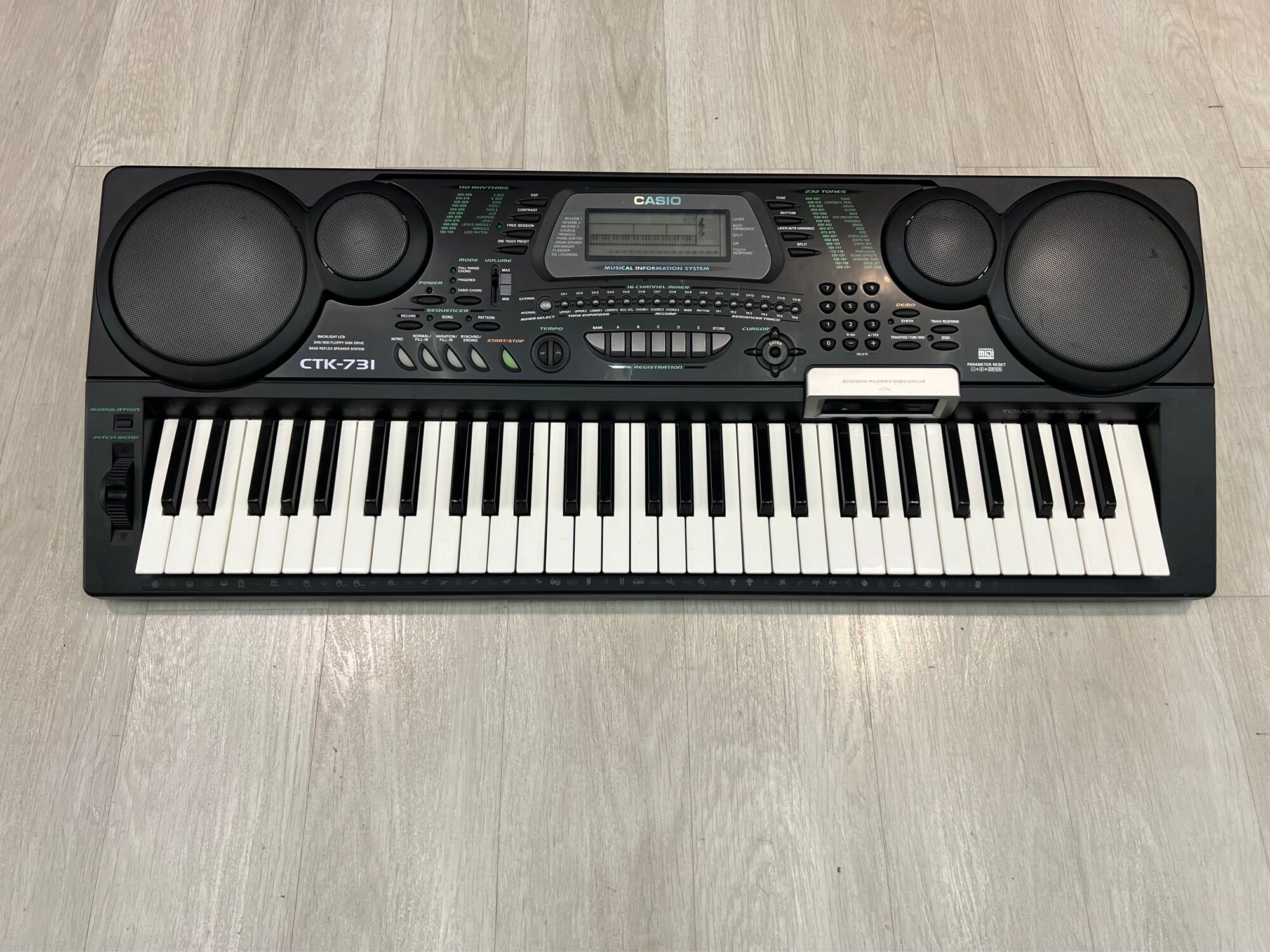 คีย์บอร์ด Casio รุ่น CTK-731 มือสอง | Lazada.co.th