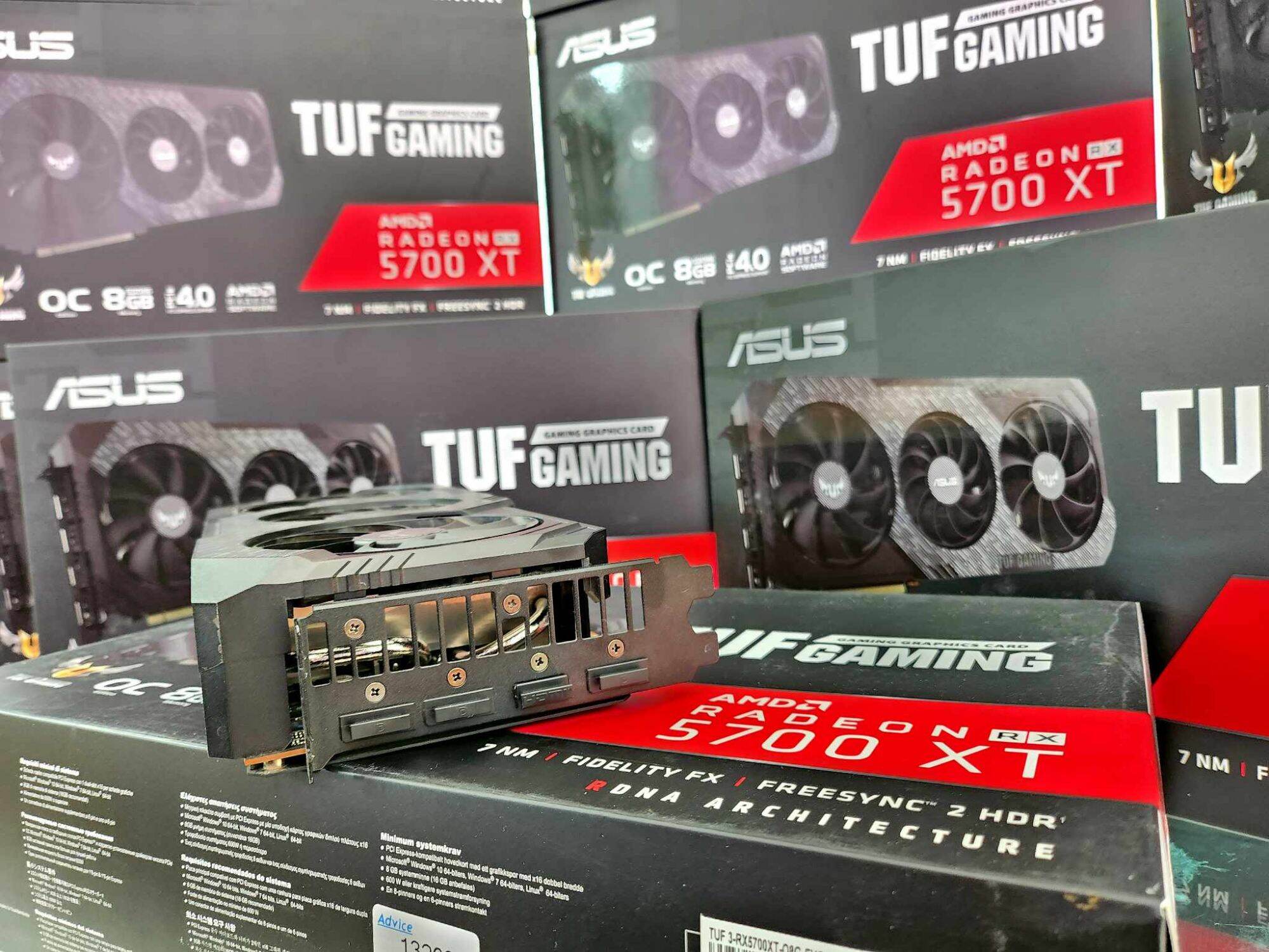 ASUS TUF 3 RX5700XT O8G GAMING GDDR6 มือ2 มีกล่อง - GPUMark - ThaiPick