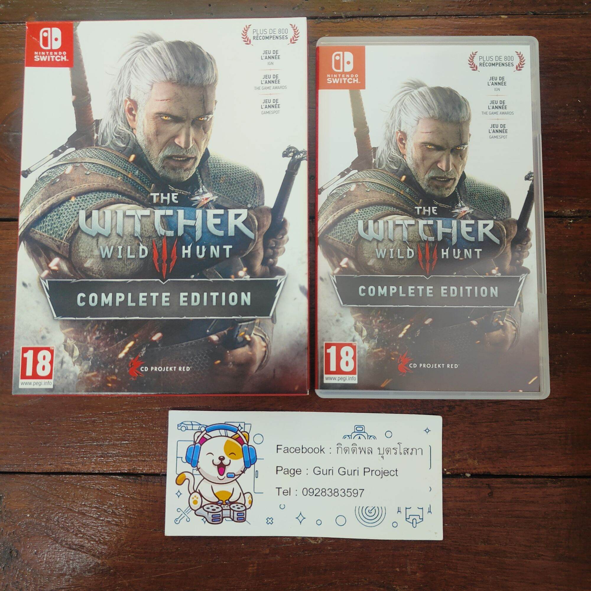 Nintendo Switch The witcher Complete Edition + Box ครบเซ็ท | Lazada.co.th
