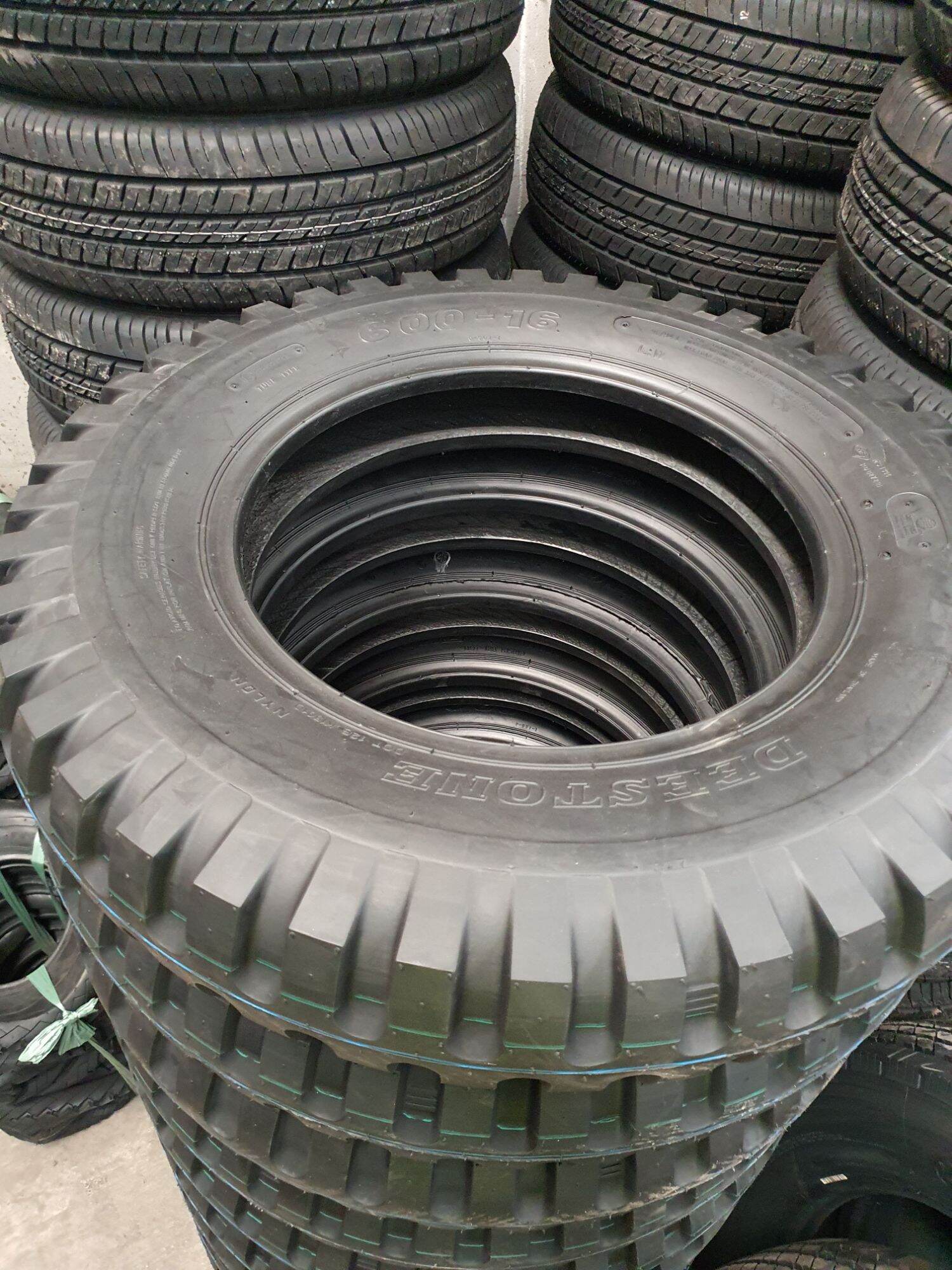 6.00-16 รุ่นD501 ยี่ห้อDEESTONE ยางดอกรถทหาร ปี22 ยางใหม่ - Chang Power ...