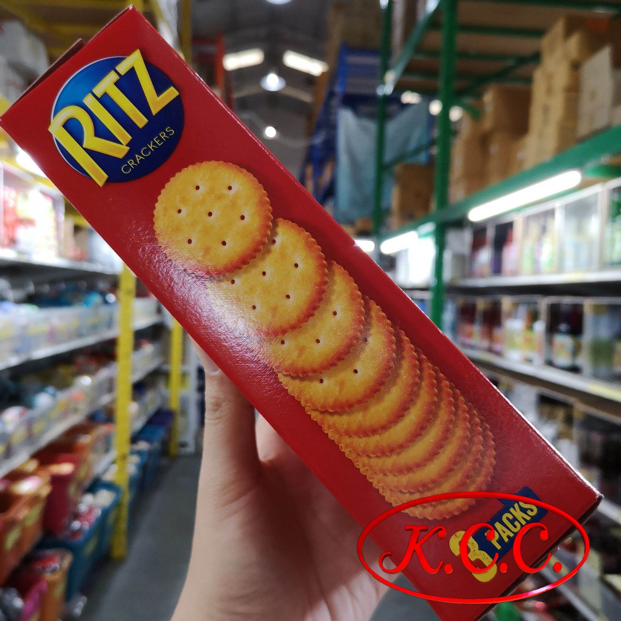 KCC RITZ Crackers 300 g. (3x100g. ) ริทซ์ แครกเกอร์ น้ำหนัก 300 กรัม มี ...