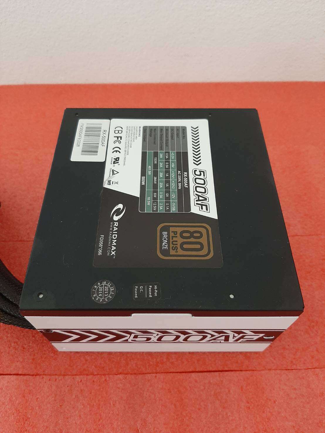 POWER SUPPLY มือสอง ใช้งานได้ปกติ ยี่ห้อCORSAIR 650W CX650M 80 PLUS ...