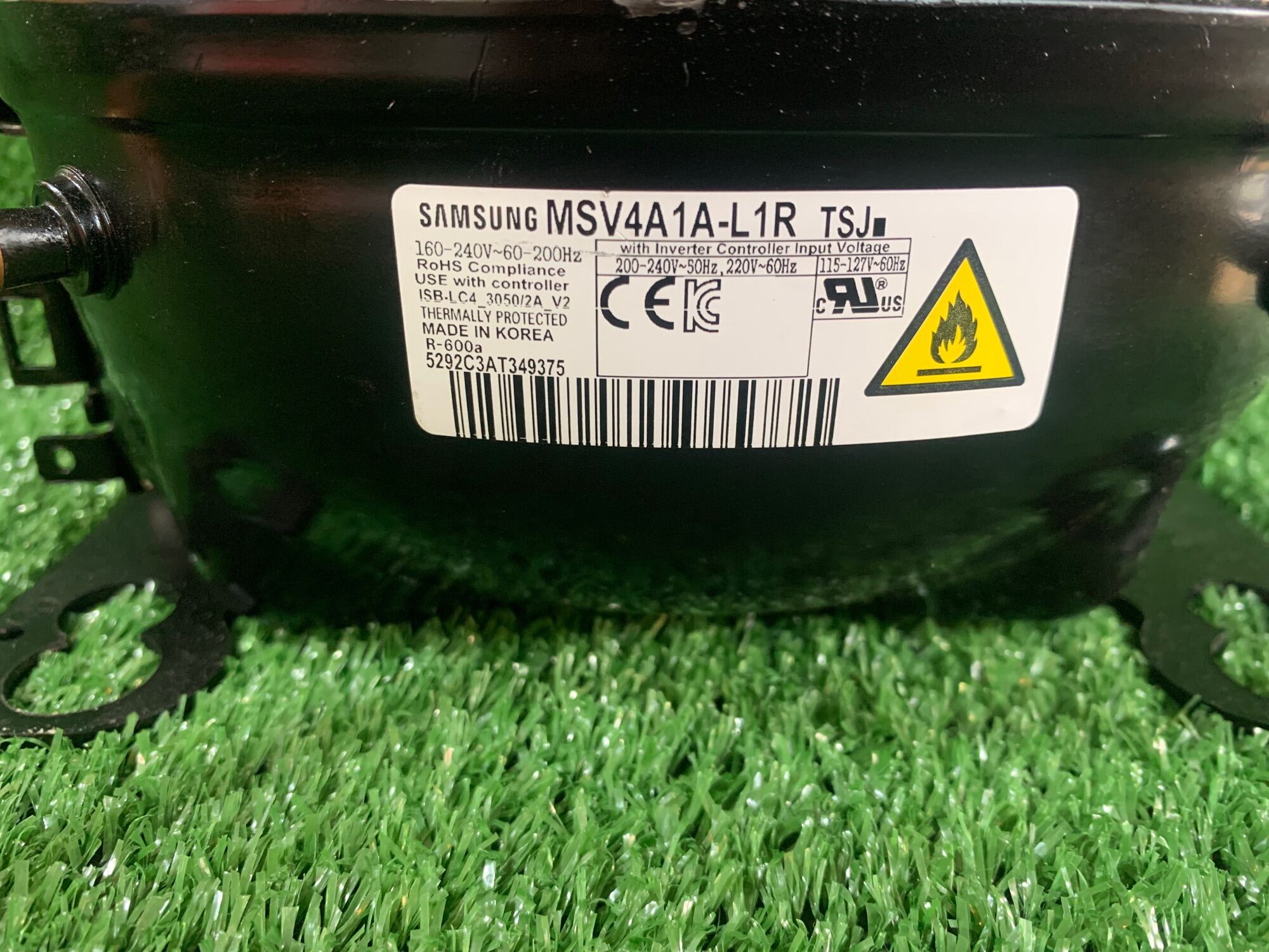 คอมเพรสเชอร์ Samsung inverter MSV4A1A-L1R (ตู้ 10-17 คิว) | Lazada.co.th