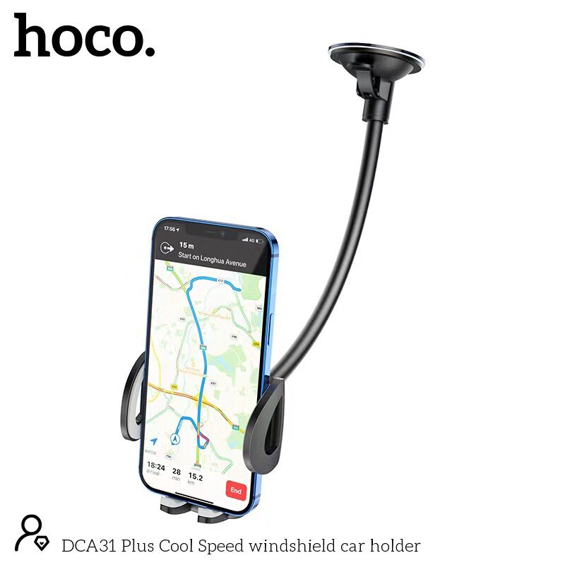 Hoco ที่ยึดมือถือในรถ ที่จับมือถือ Car Holder รุ่น DCA-31Plus แบบติด ...