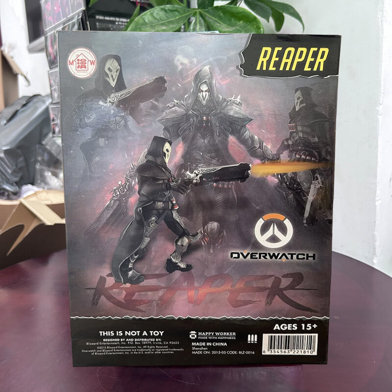 Play Arts Hot Toys Overwatch Grim Reaper Figma 352 Reaper Tracer Genji Gabriel Reyes คอลเลกชัน ...