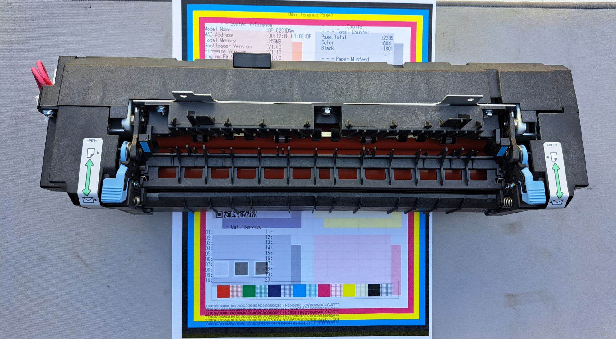 ฟิวเซอร์ Fuser Ricoh Sp C250,SP C261 (มือสอง) | Lazada.co.th