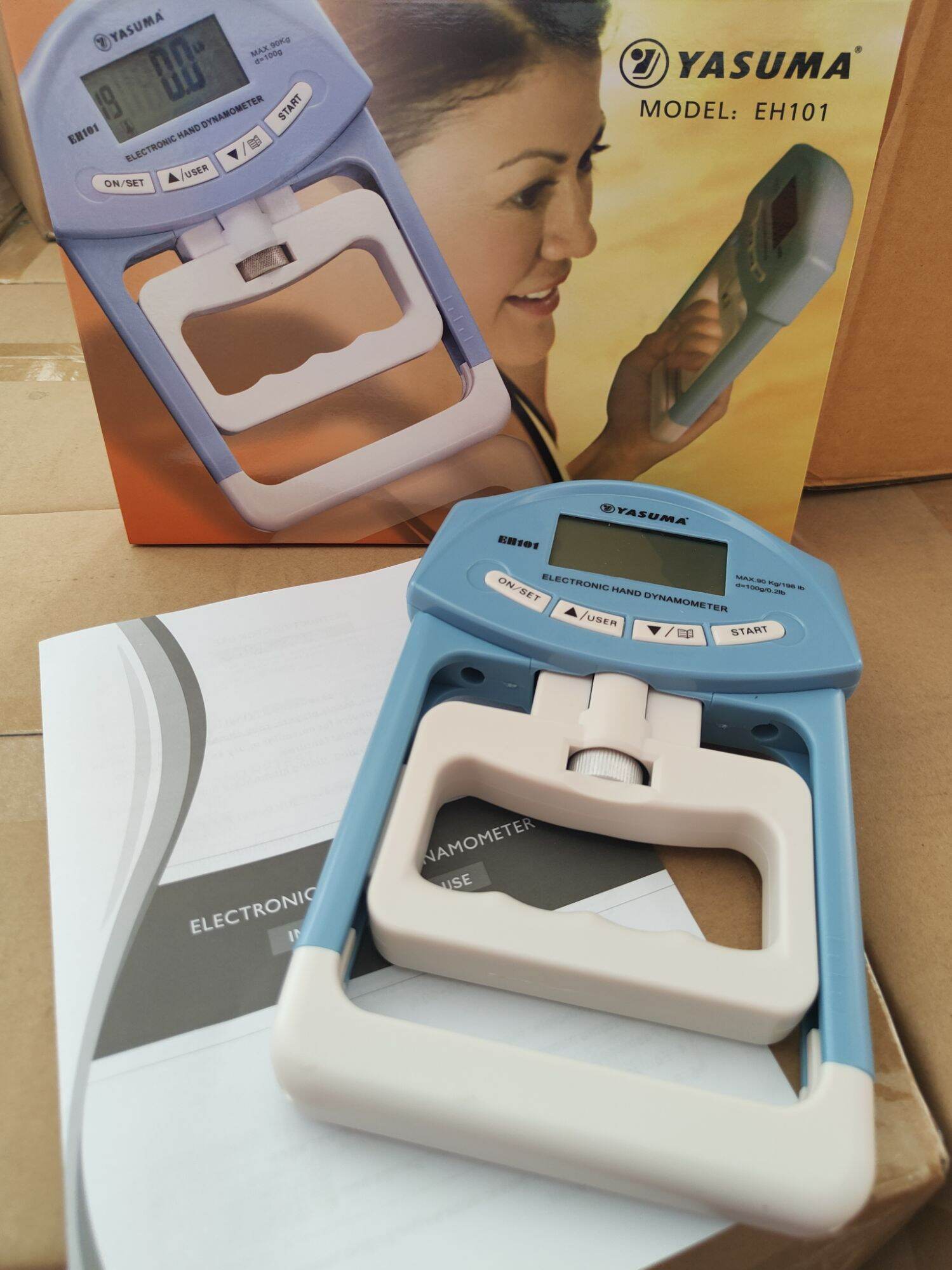 (ของแท้) เครื่องบีบวัดแรงมือ ระบบดิจิตอล Digital Hand Grip ยี่ห้อ Camry / Yasuma | Lazada.co.th