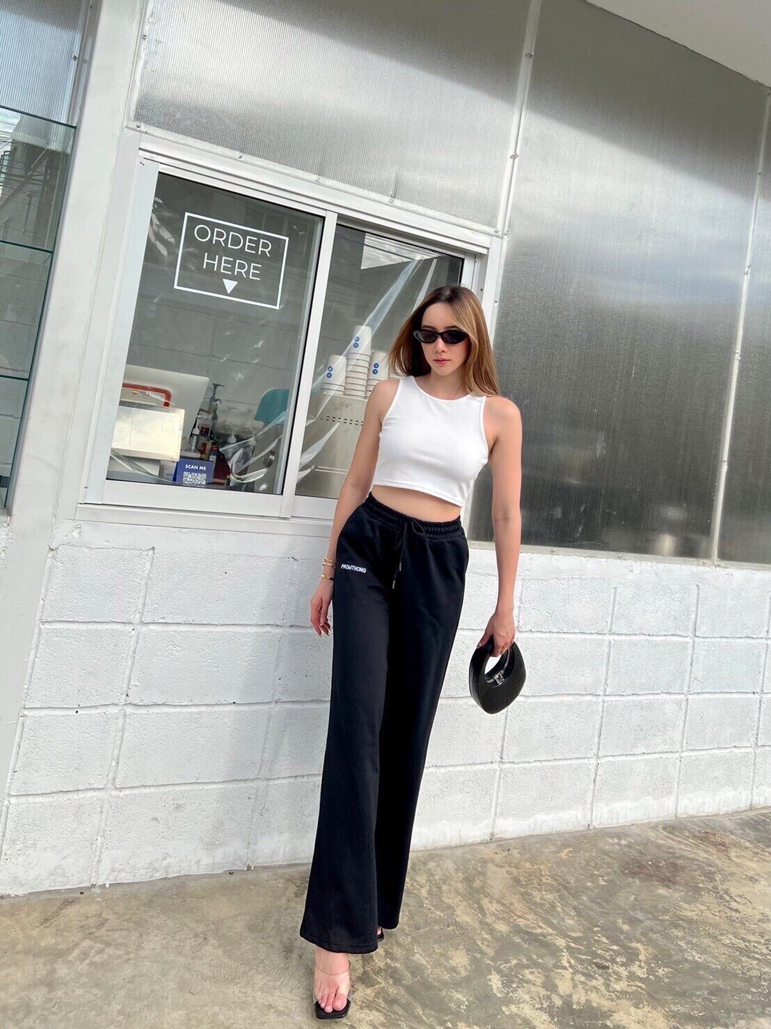 กางเกงวอร์มขายาว แบบดิว งาน Official PROMTHONG sporty pant - Punnyy ...