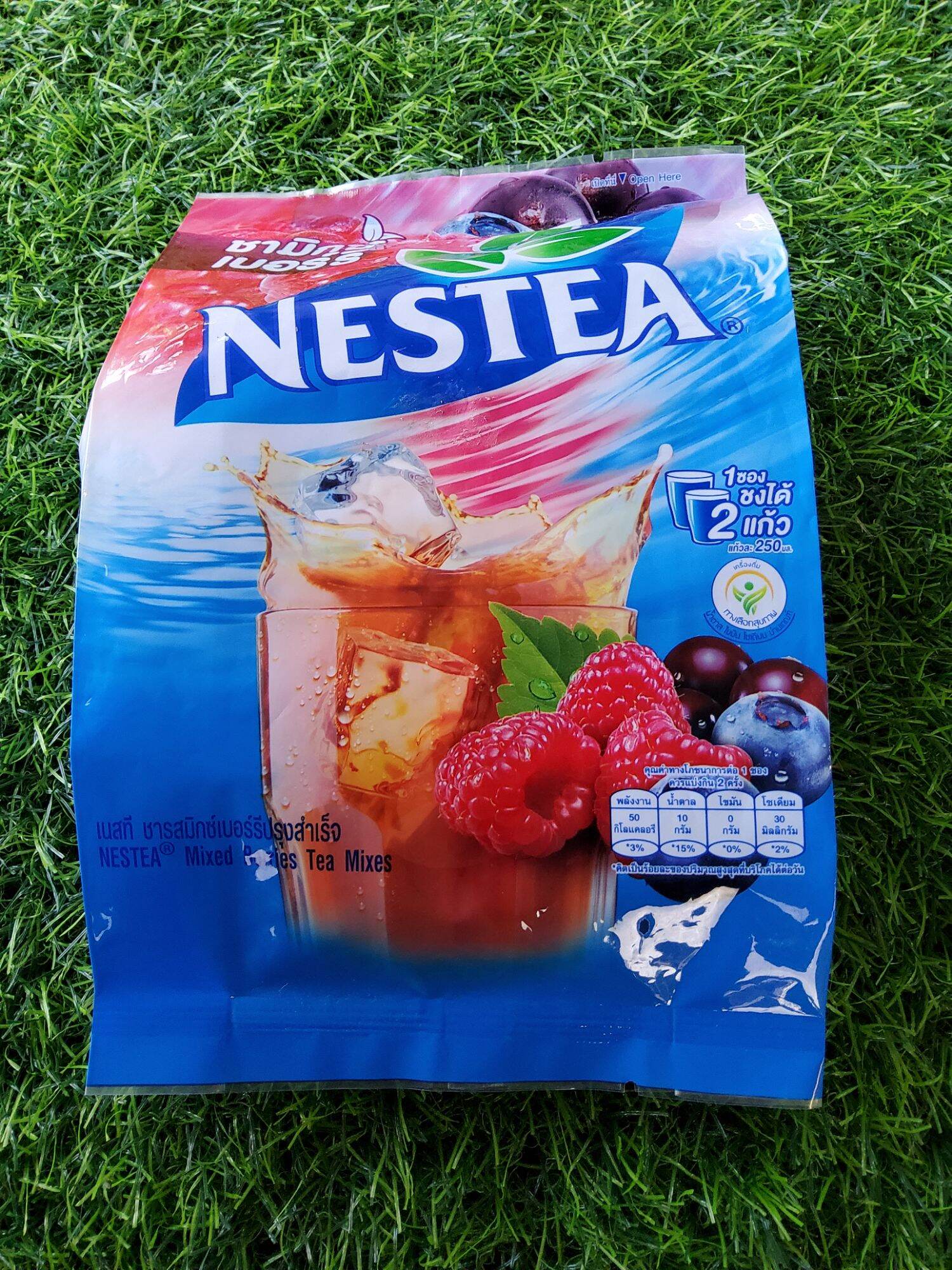 ชามิกซ์ เบอร์รี เนสที ชารสมิกซ์เบอร์รีปรุงสำเร็จ Nestea น้ำหนักสุทธิ 12.5 กรัม × 18 ซอง | Lazada ...