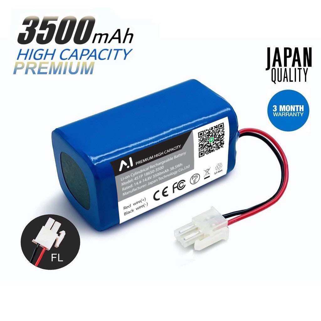 Battery 2025 แบตเตอรี่หุ่นยนต์ดูดฝุ่น Mister Robot Hybrid ...