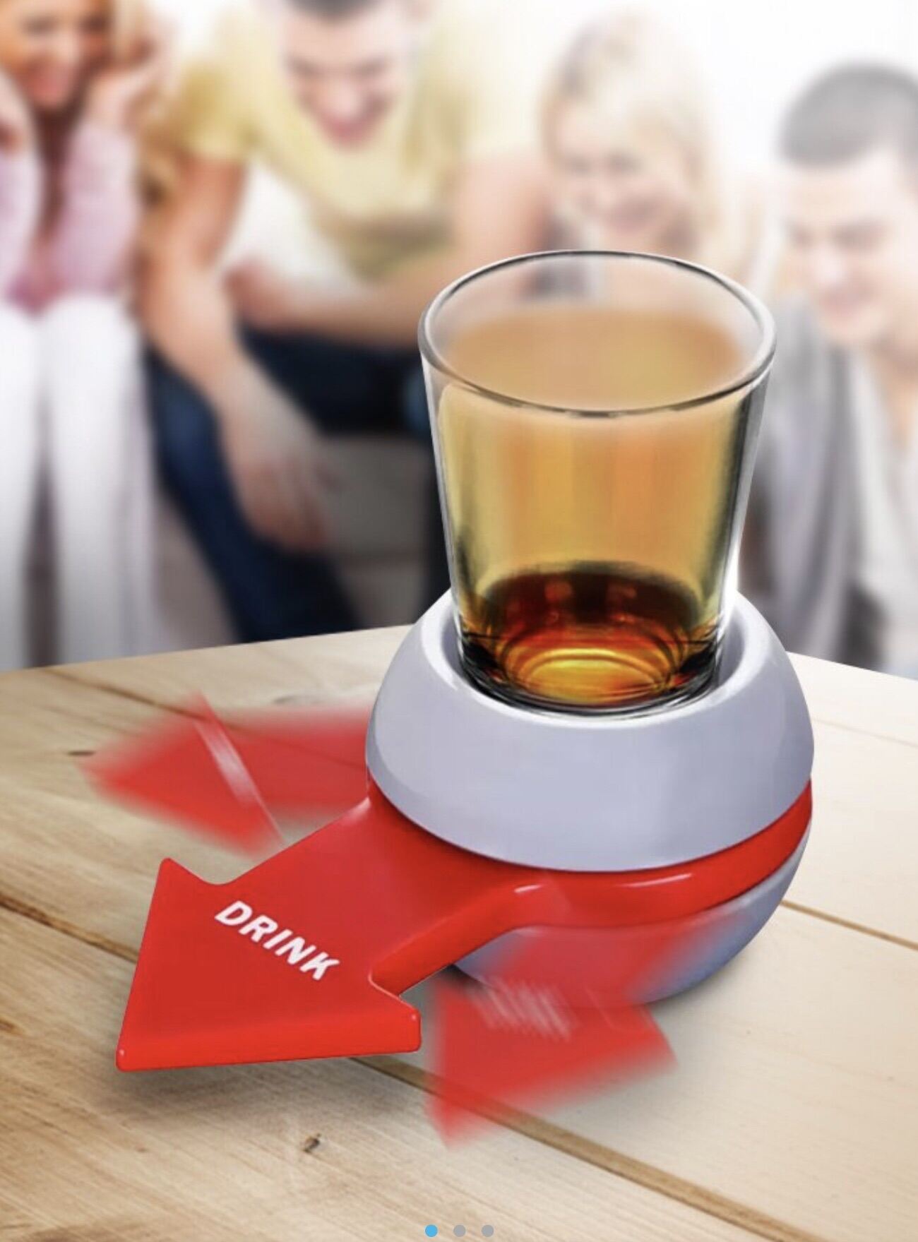 สินค้าพร้อมส่ง! เกมส์รูเล็ตต์ เกมส์ปาร์ตี้ spin the shot game เกมส์สนุก ...