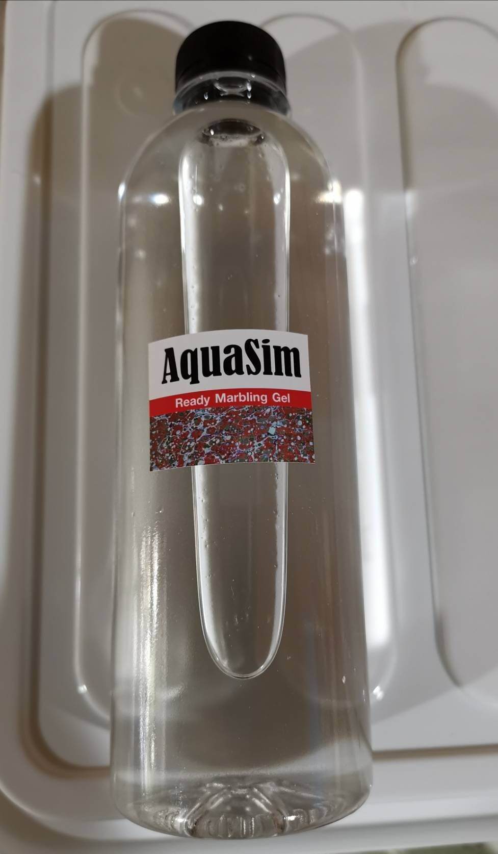 AquaSim Ready Marbling Gel น้ำเจลพร้อมใช้สำหรับงานศิลปะ บ นพ ื้นน้ำ marbling art - Baanthai Ebru ...