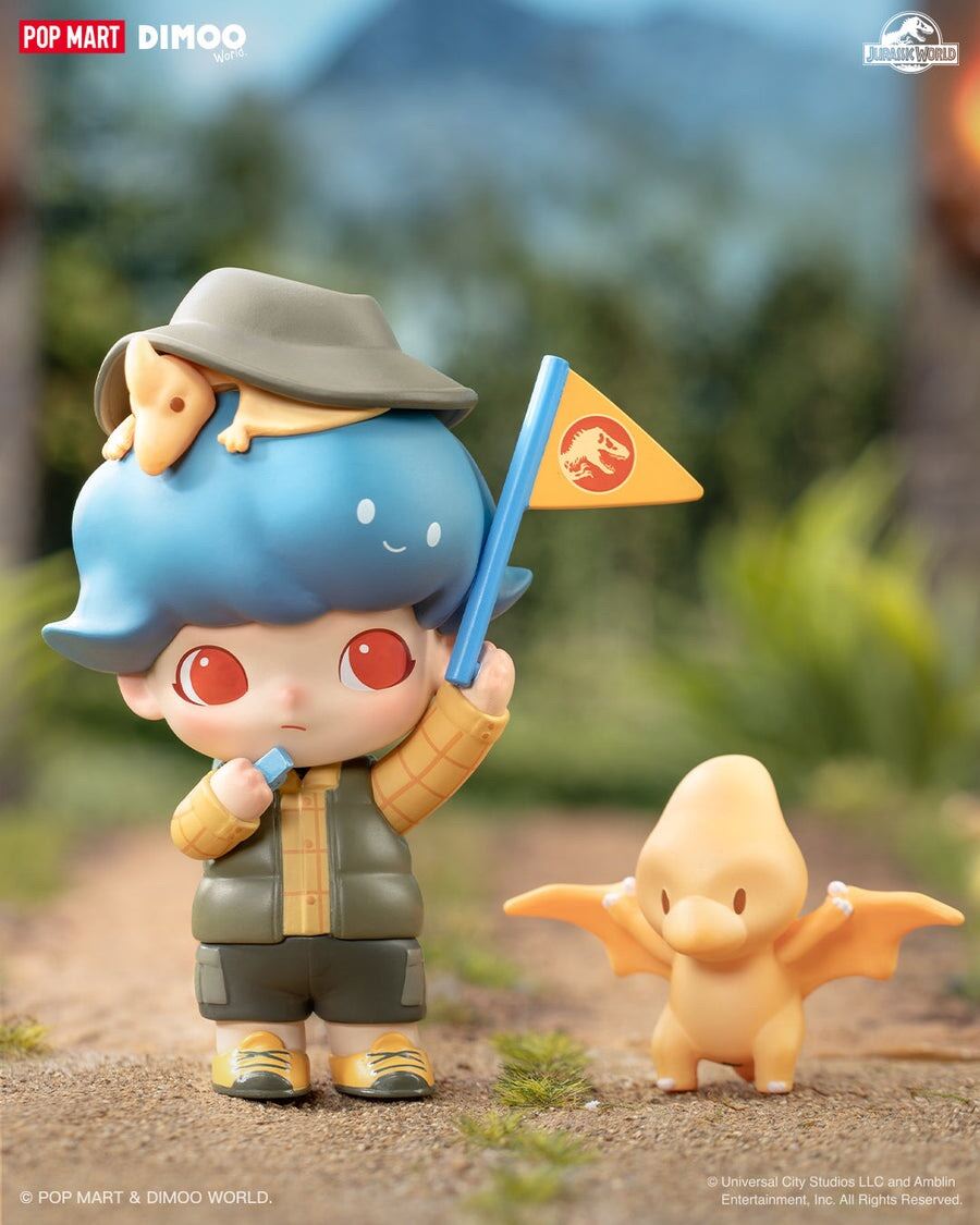 (พร้อมส่ง เลือกแบบได้) POP MART Dimoo Jurassic World Series. โมเดล ฟิก ...