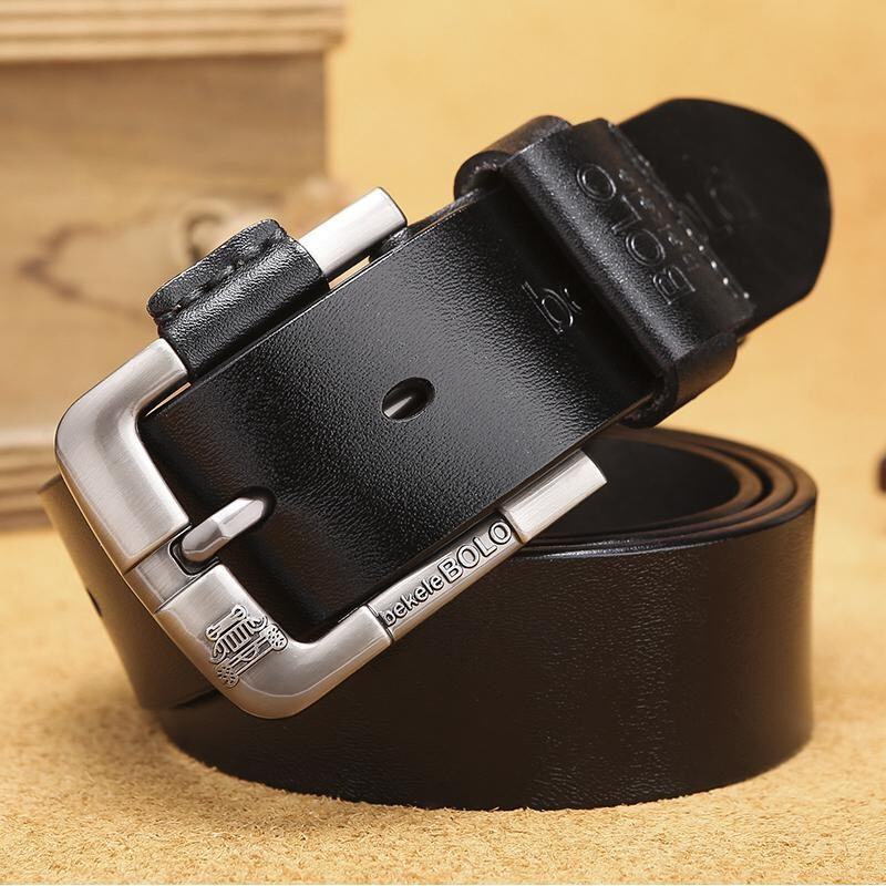 พร้อมส่ง เข็มขัดผู้ชาย หนังแท้ สไตล์วินเทจ สไตล์คาวบอย BOLO แท้ ...