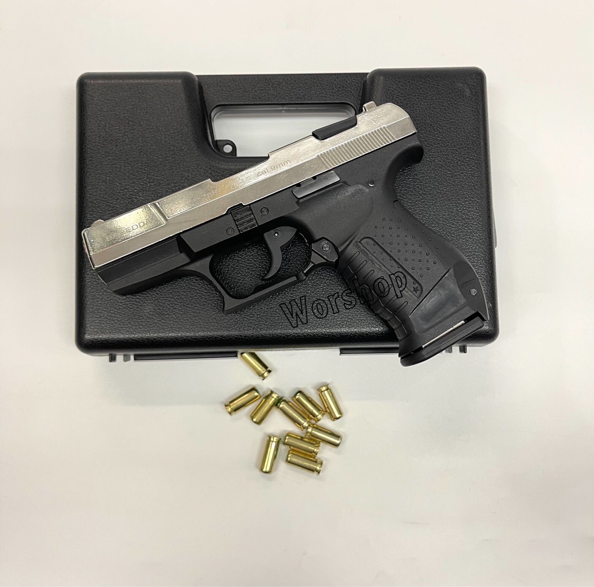 Blank Walther P99 Baredda Z88 9mm P.A.Kสีเงิน,ดำ เหมาะสำหรับถ่ายทำ ...